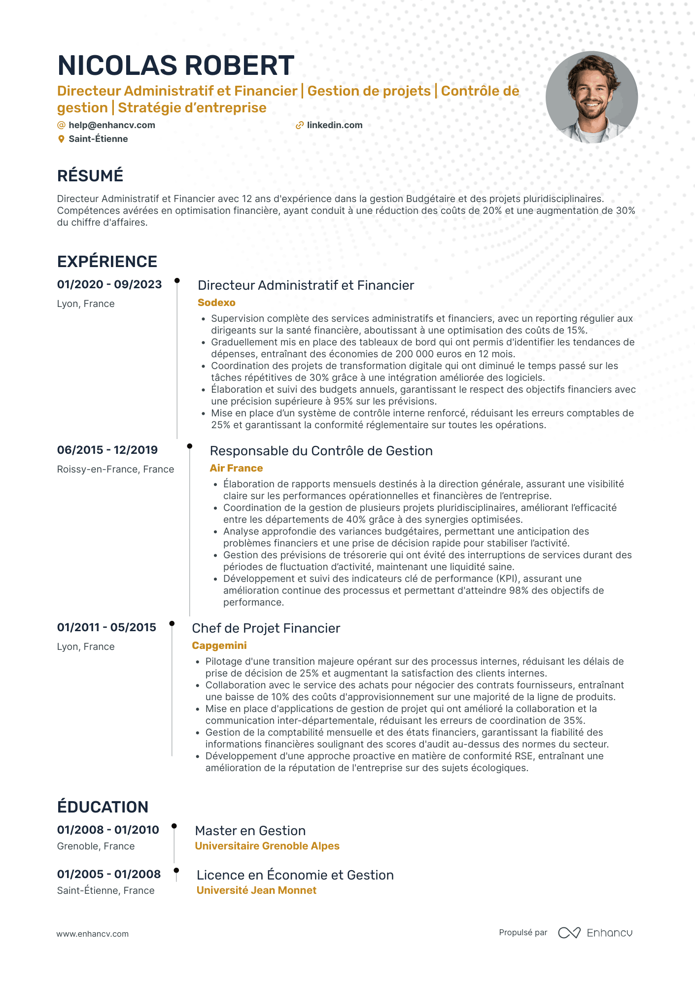 CV Directeur Général : 15 Modèles pour Réussir le Vôtre