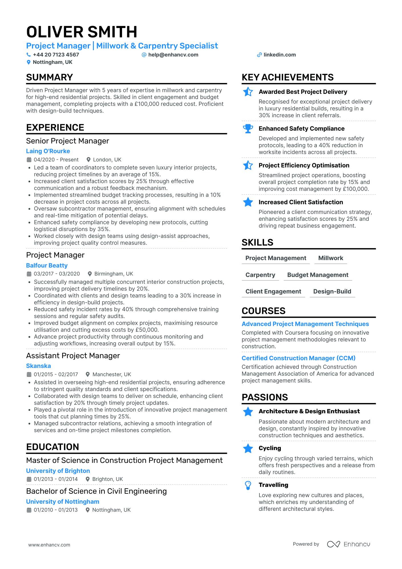Carpenter CV Examples & Guide for 2026