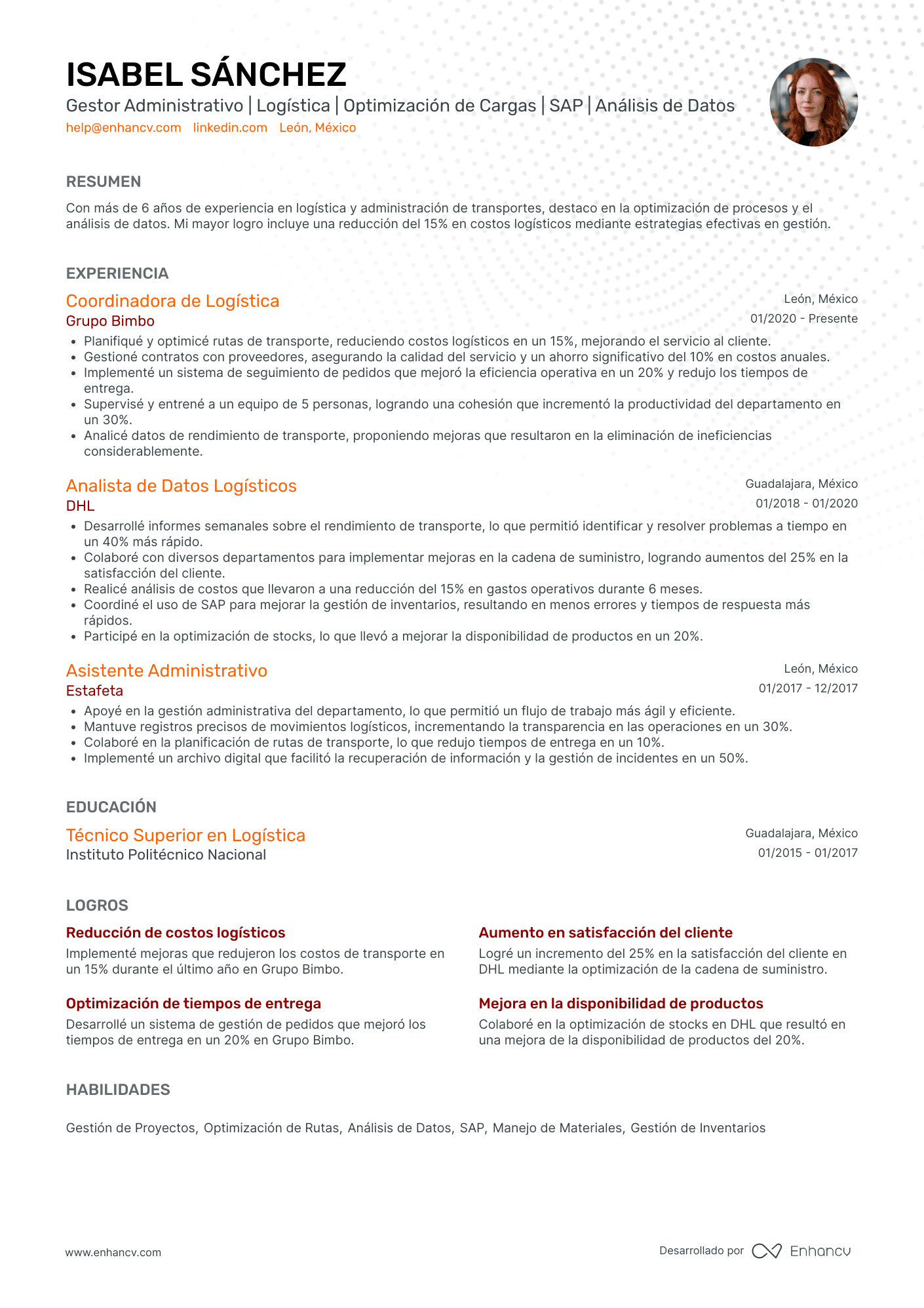 CV Administrativo: Ejemplos, Modelos y Plantillas Gratis