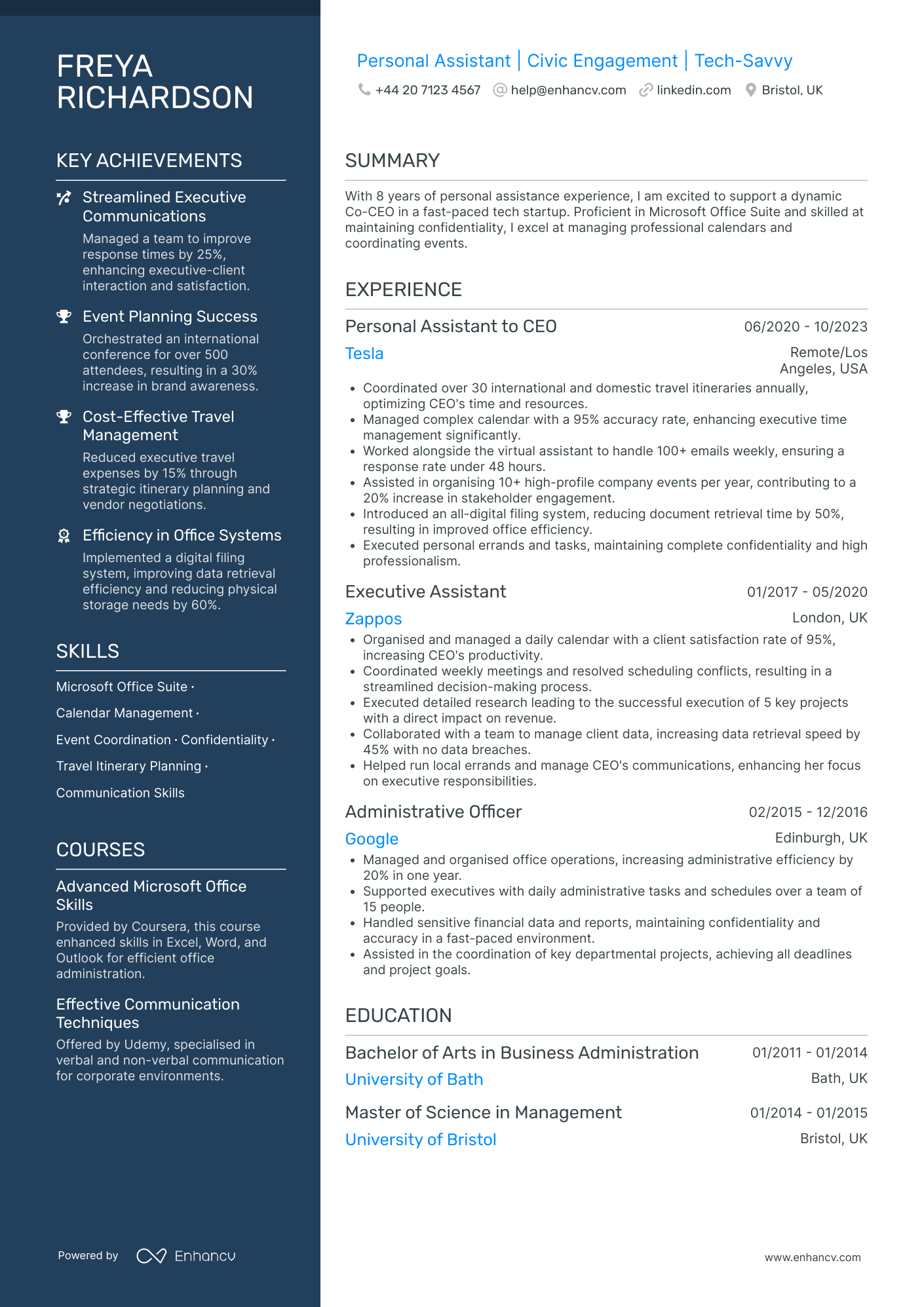 CEO CV Examples & Guide for 2026