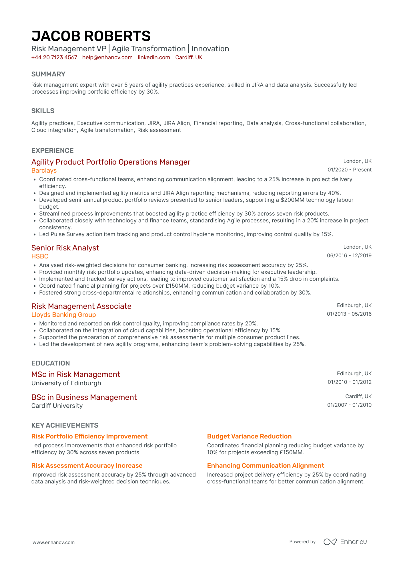Portfolio Manager CV Examples & Guide for 2026
