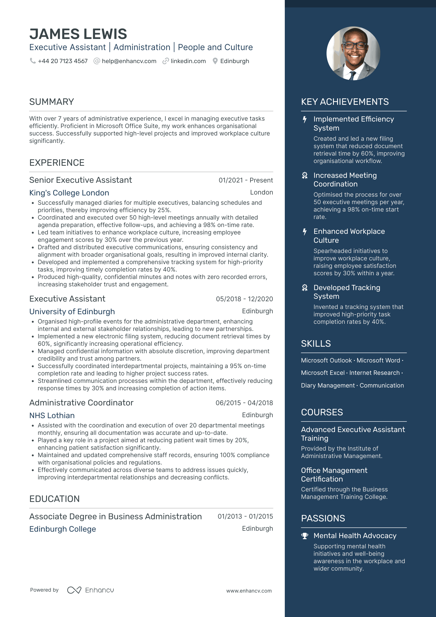Administrative Assistant CV Examples & Guide for 2026