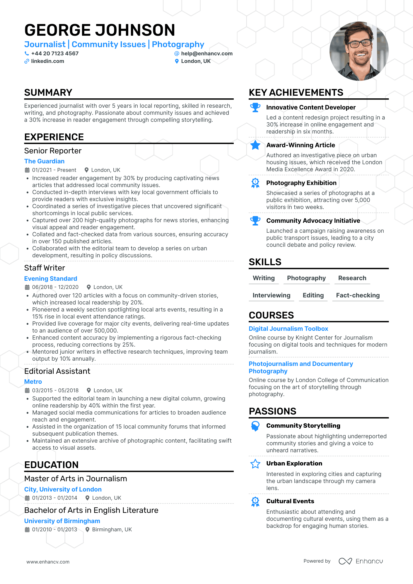 Journalist CV Examples & Guide for 2026