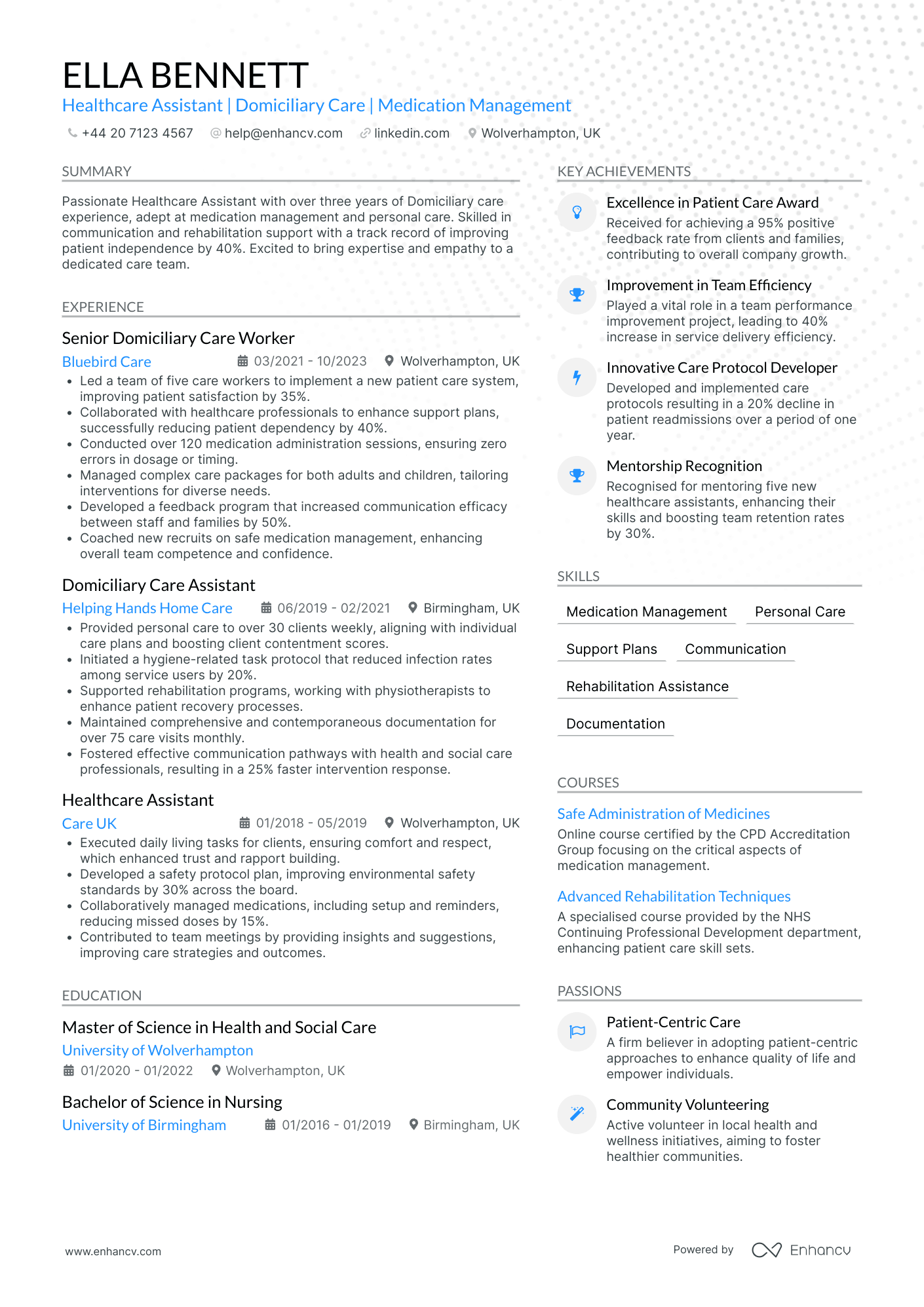 Care Worker CV Examples & Guide for 2026