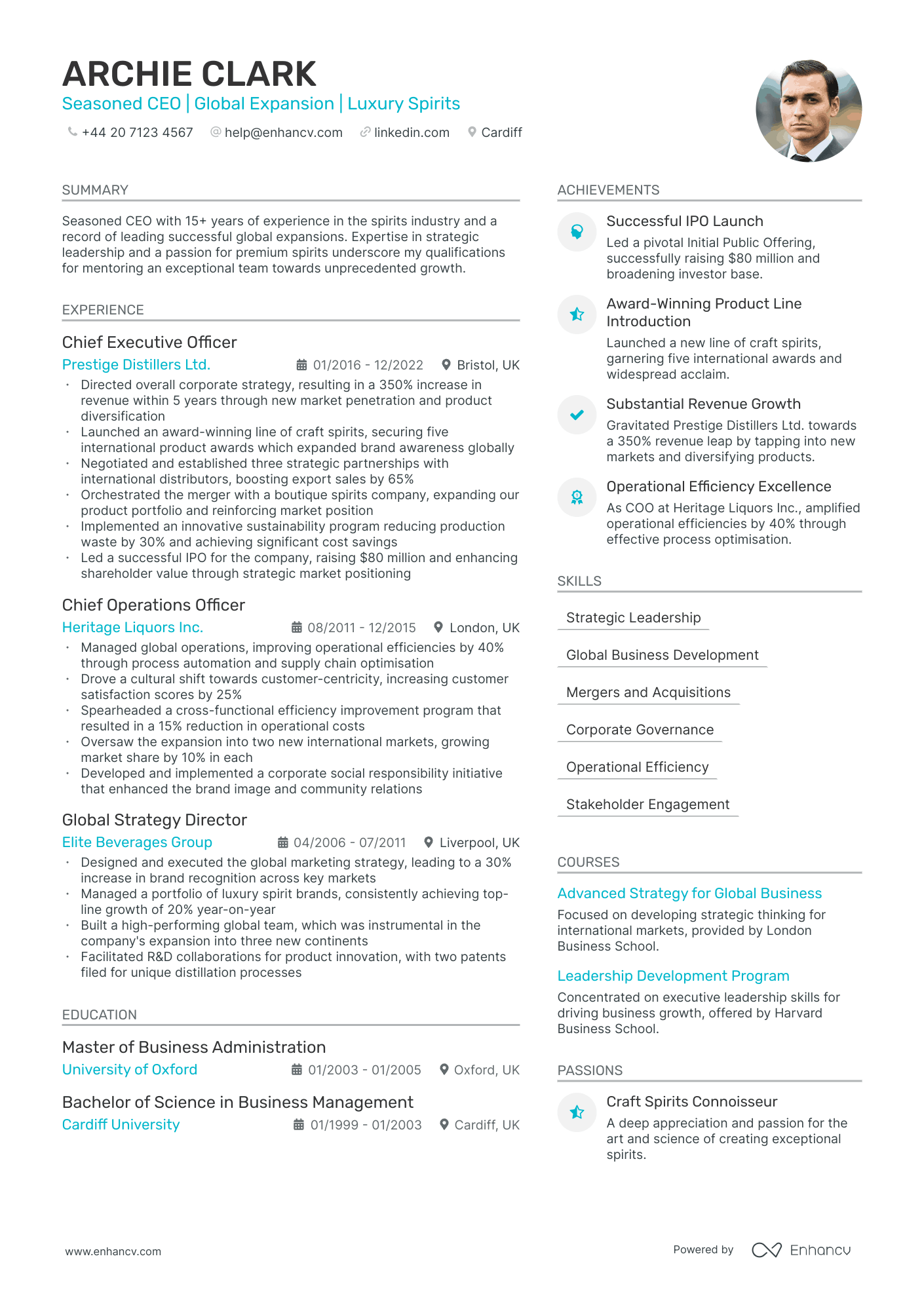 Executive Director CV Examples & Guide for 2025