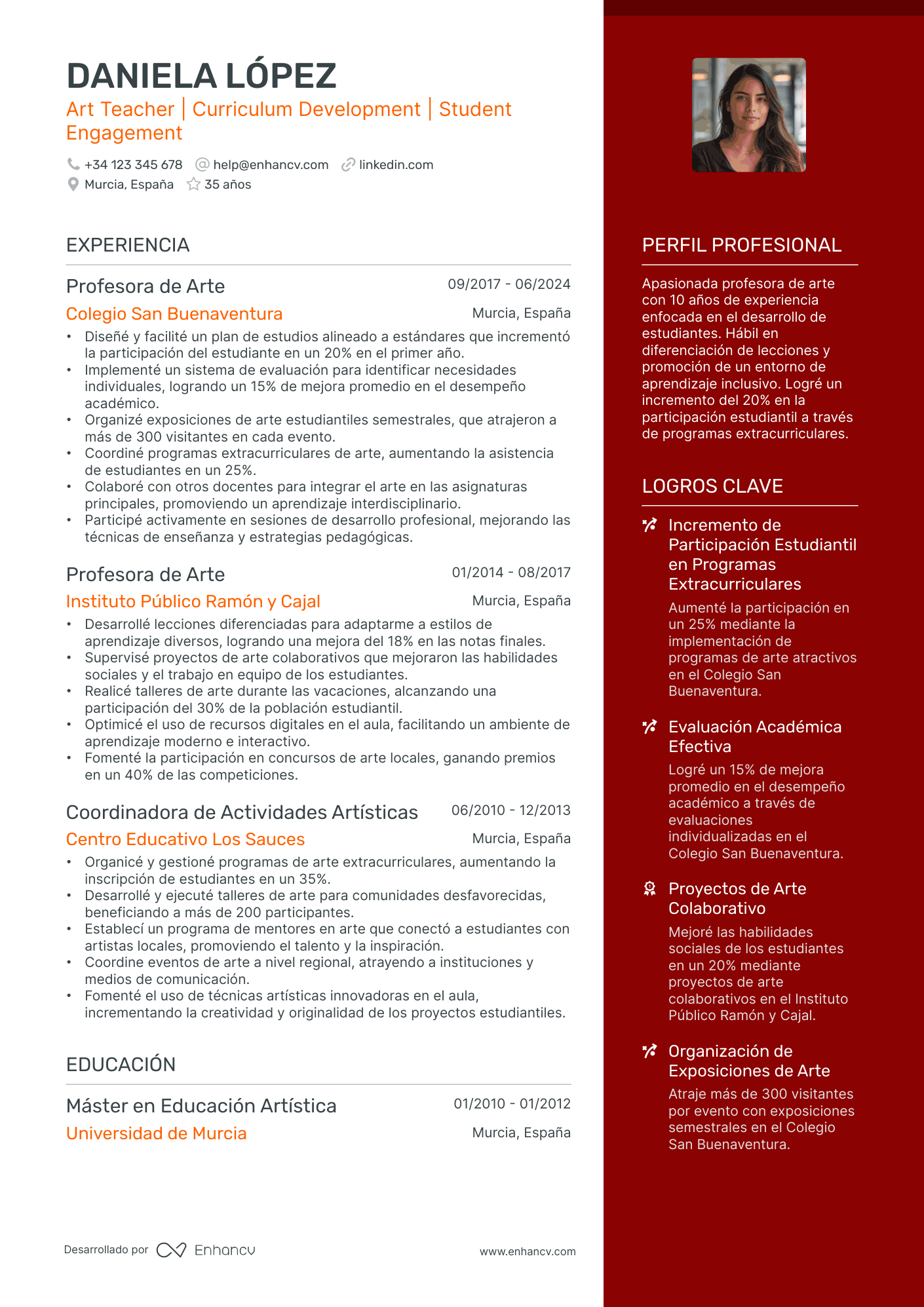 Currículum Maestro: Guía + 15 Ejemplos Para tu CV de Profesor
