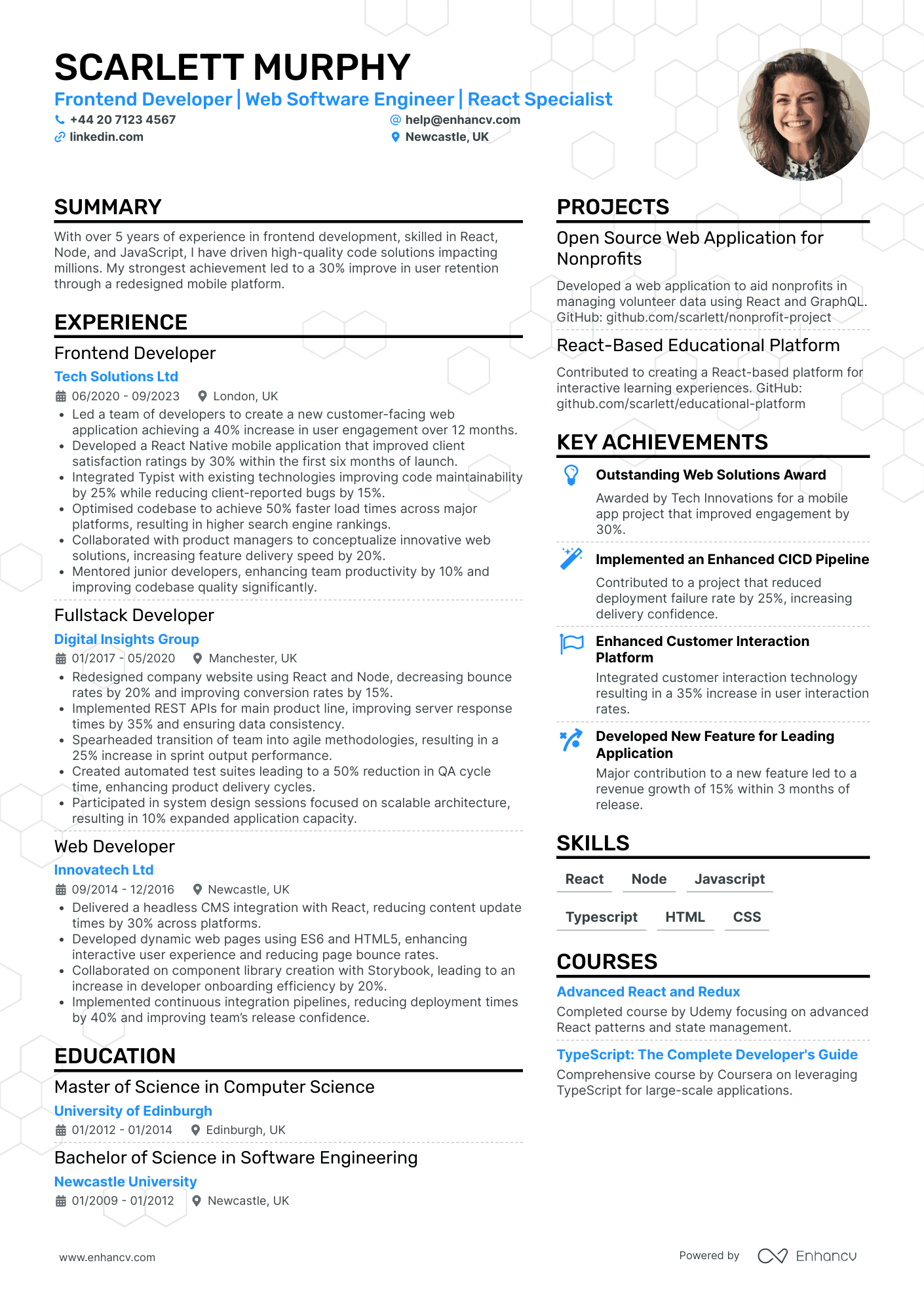 Software Developer CV Examples & Guide for 2026