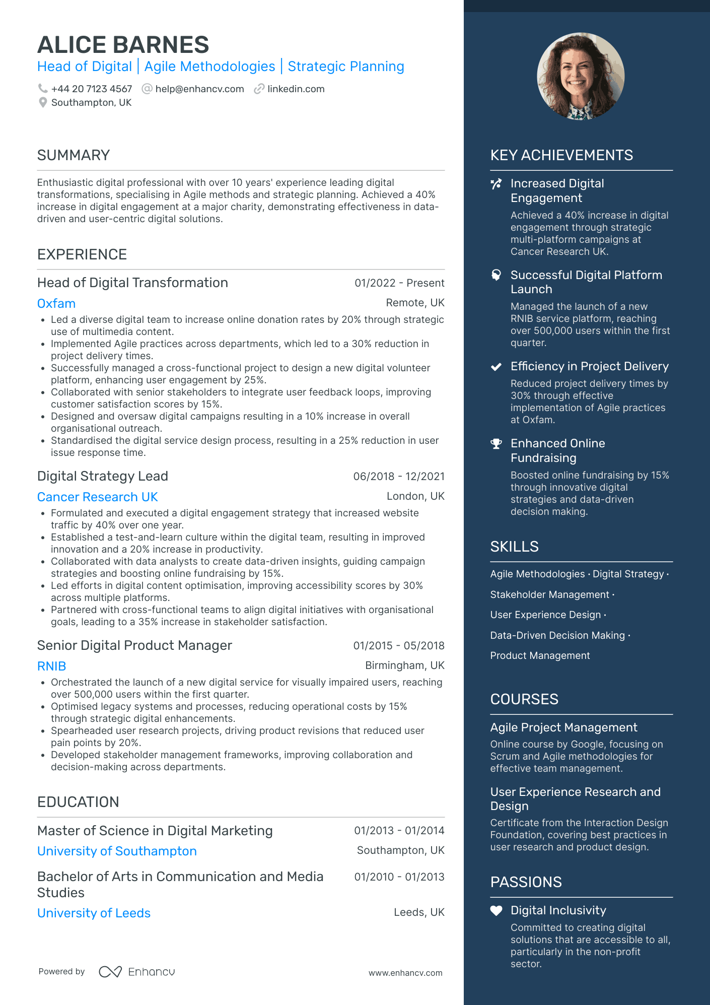 Digital Designer CV Examples & Guide for 2025