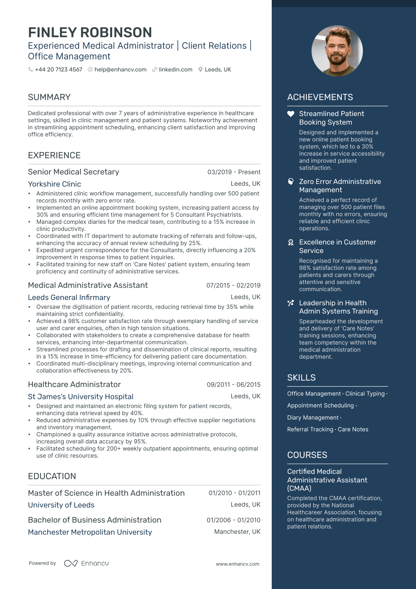 Medical CV Examples & Guide for 2025