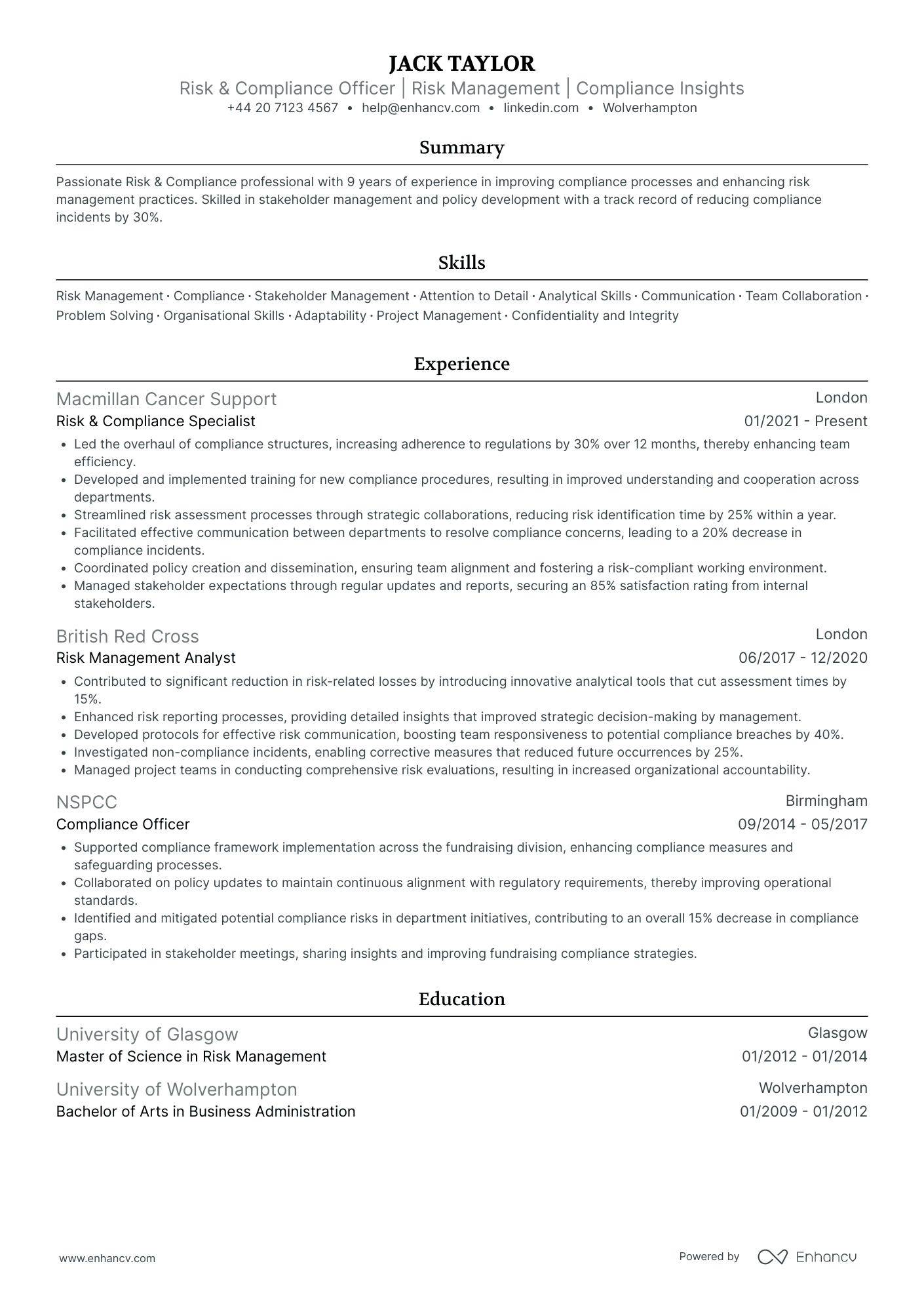 IT CV Examples & Guide for 2026