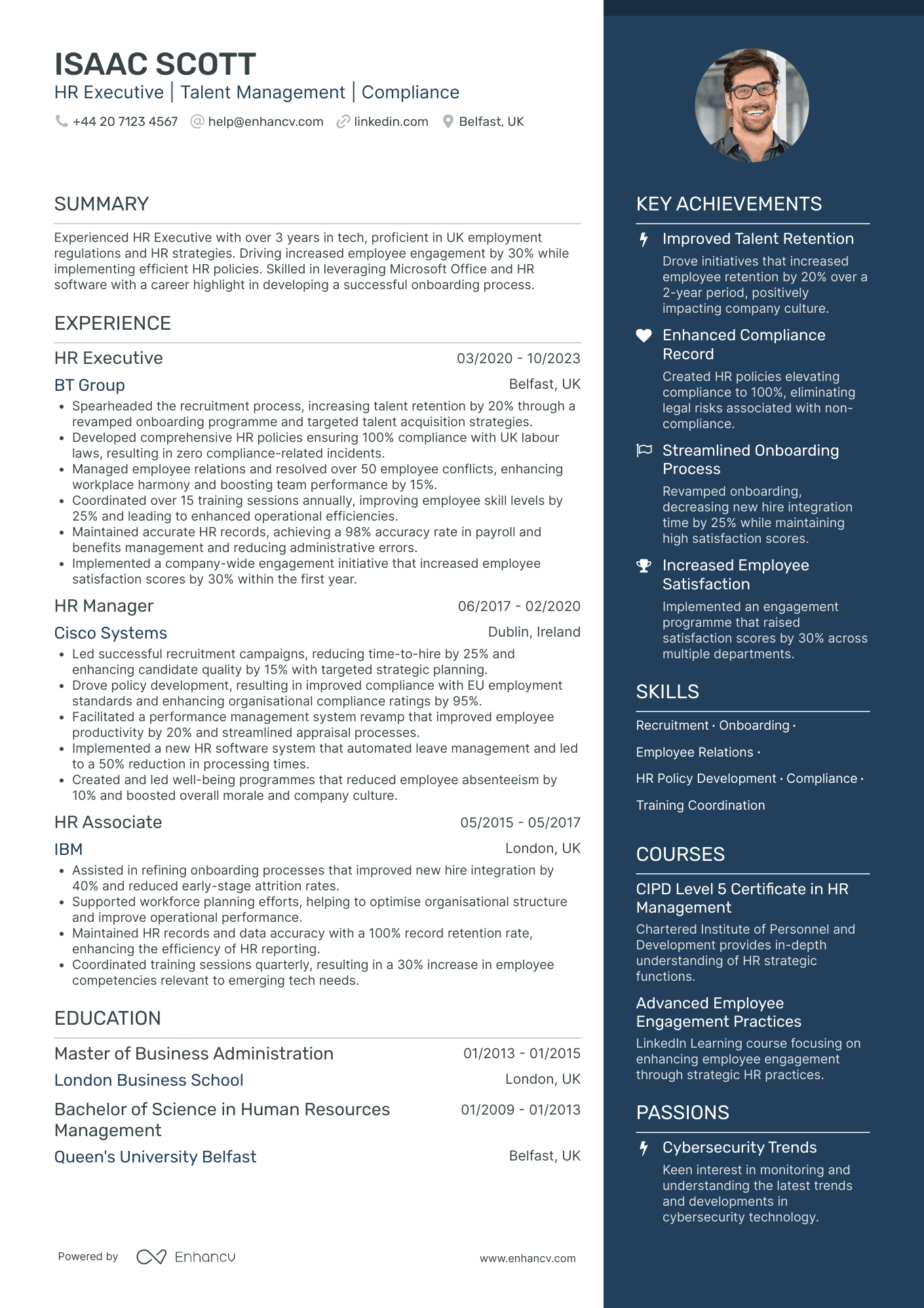 Executive CV Examples & Guide for 2026