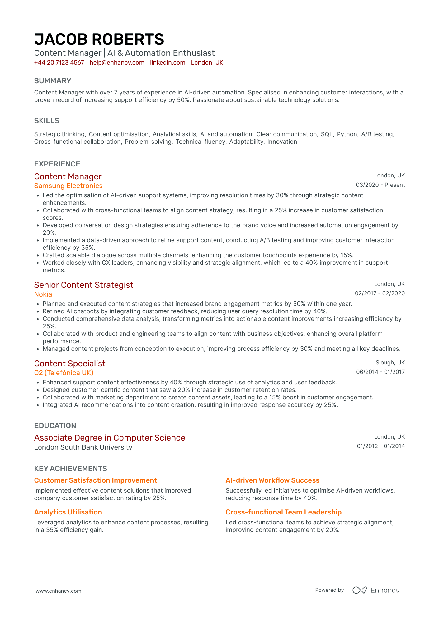 Freelancer CV Examples & Guide for 2026