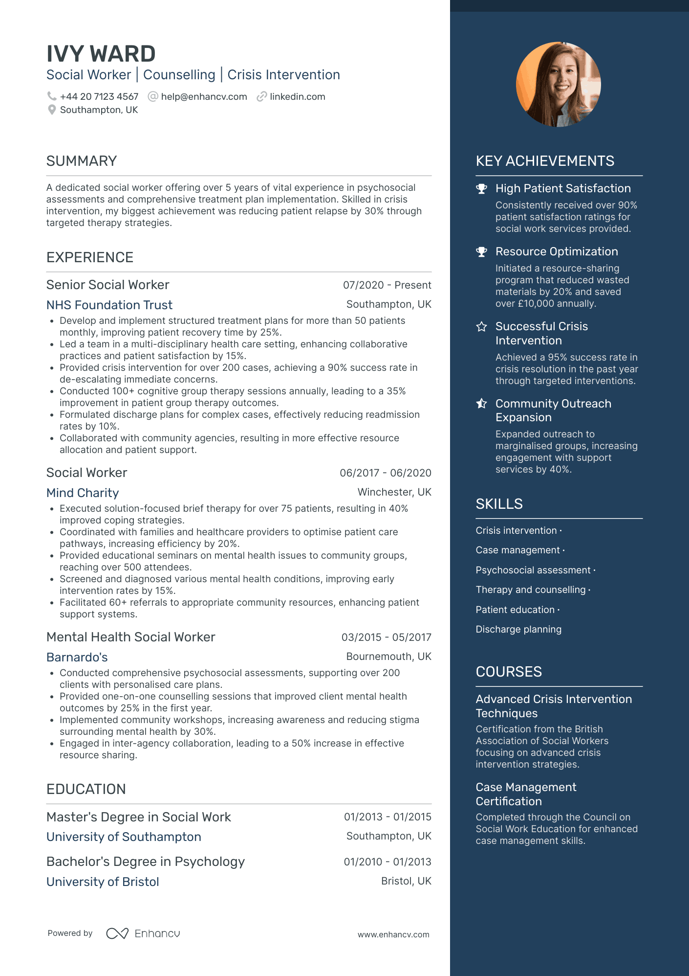 Social Worker CV Examples & Guide for 2025