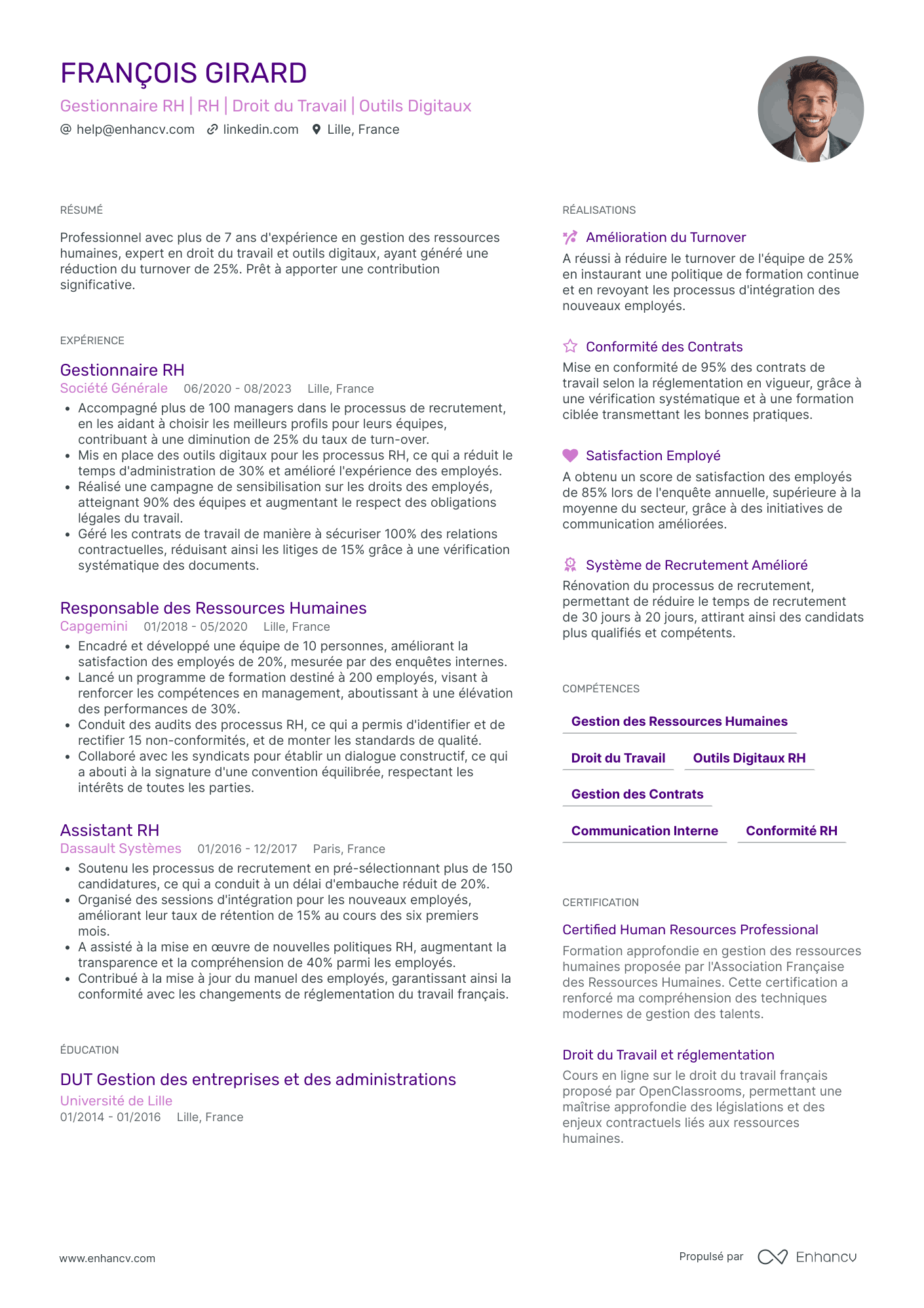 CV RH : Modèles et Conseils pour Booster Votre Carrière