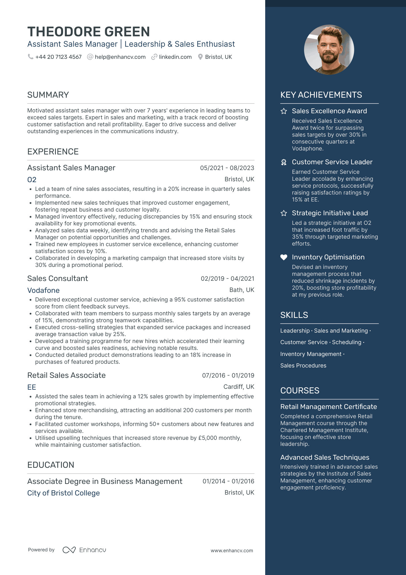 Sales Assistant CV Examples & Guide for 2026