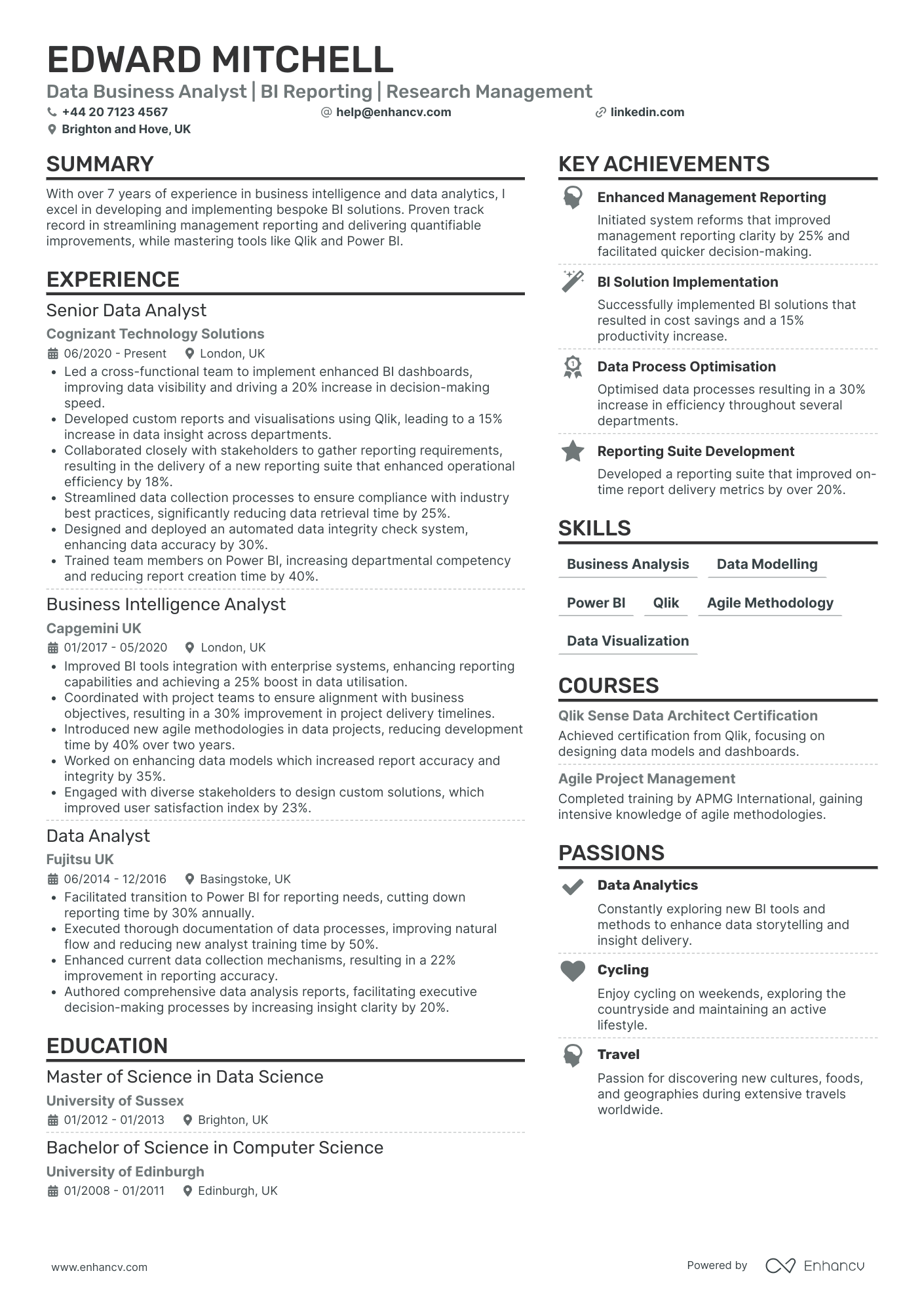 Business Analyst CV Examples & Guide for 2026