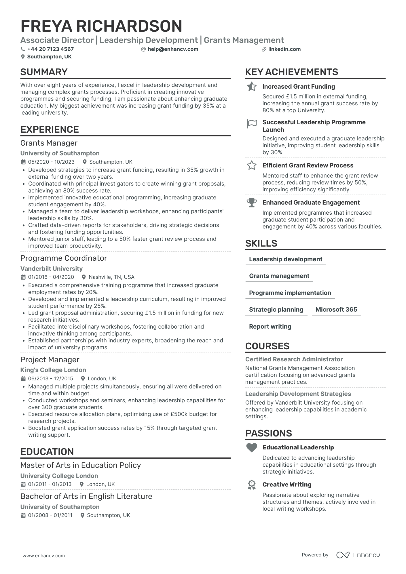 Coaching CV Examples & Guide for 2026