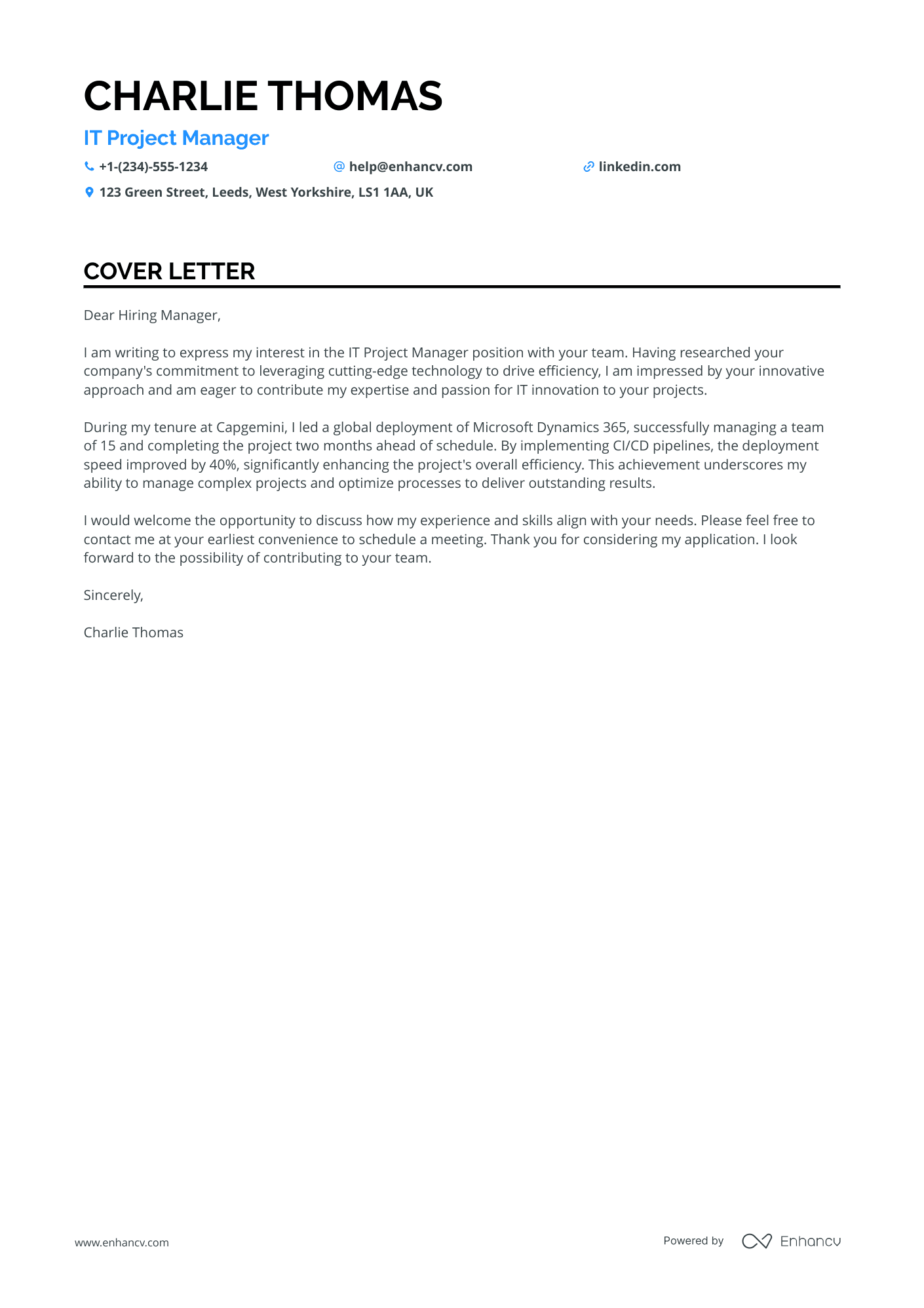 Devops Cover Letter Examples & Guide for 2025