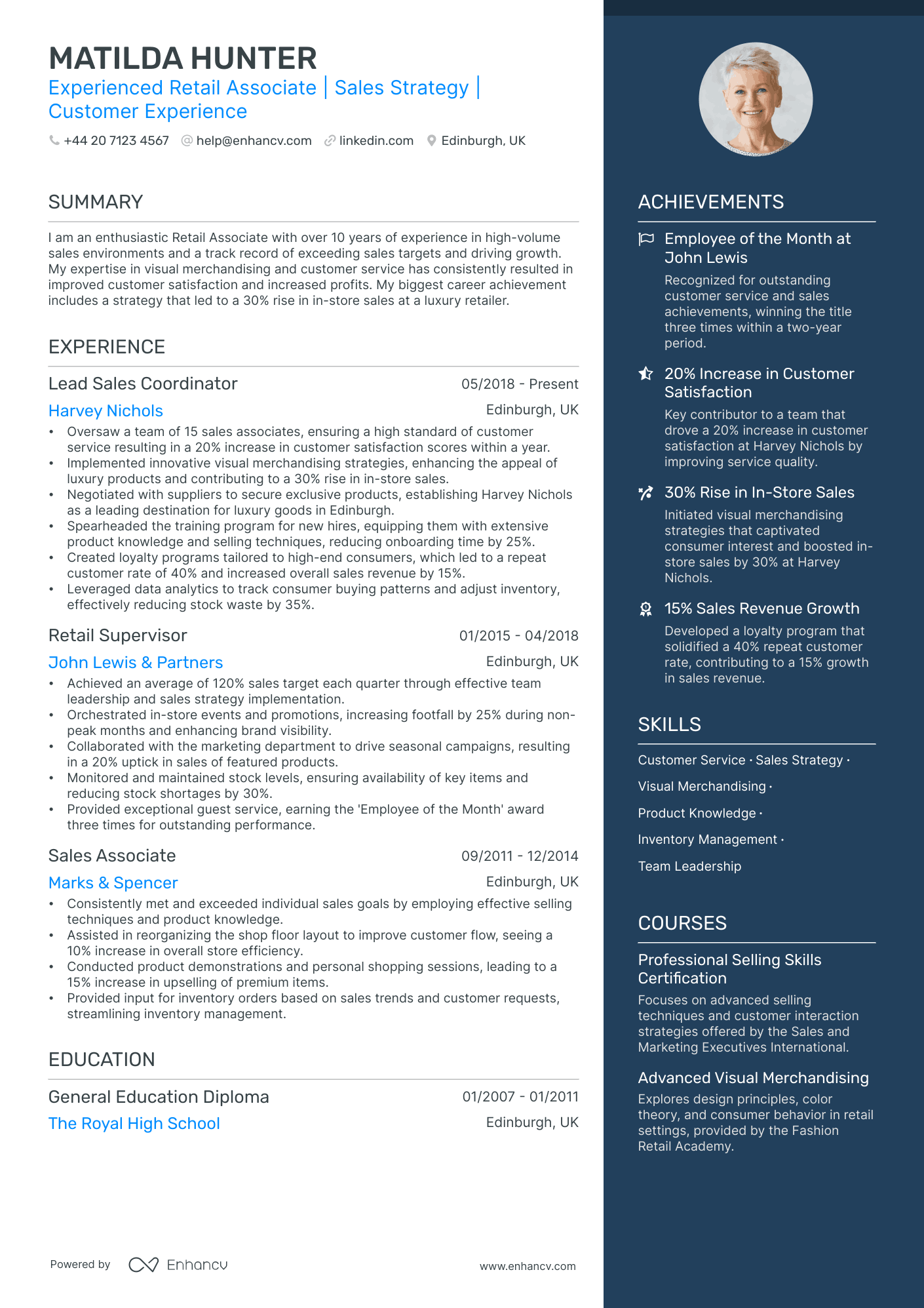 Retail Worker CV Examples & Guide for 2025