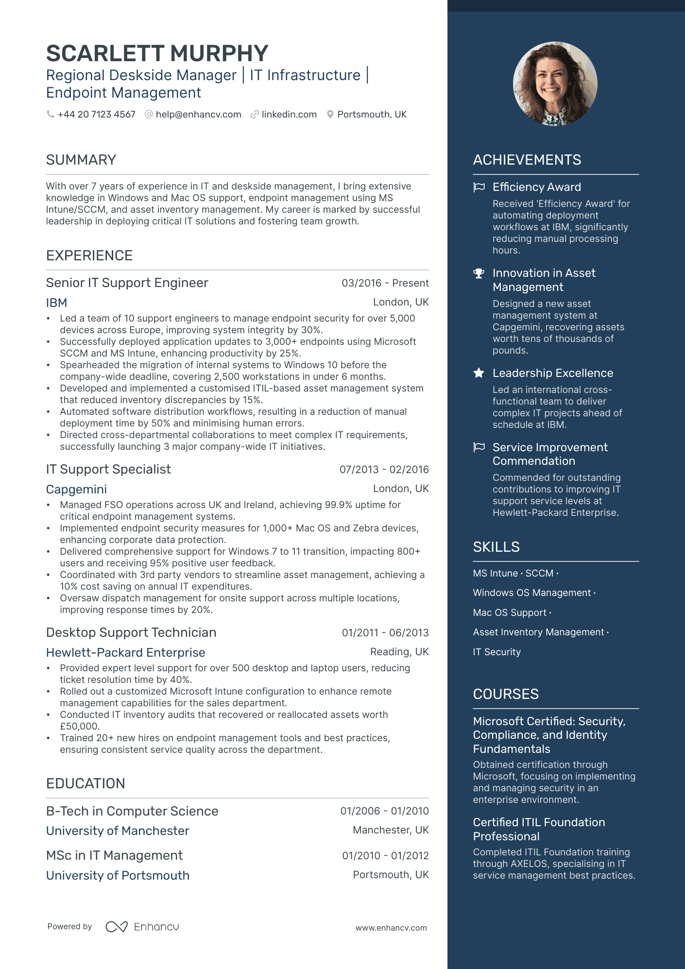 Consultant CV Examples & Guide for 2025