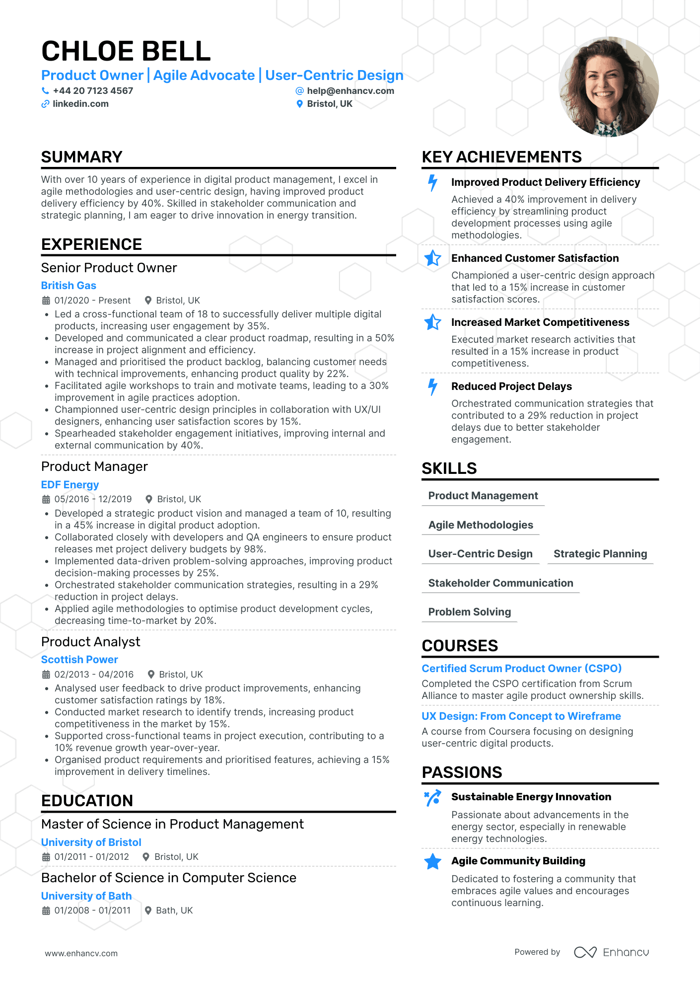 Product Owner CV Examples & Guide for 2026