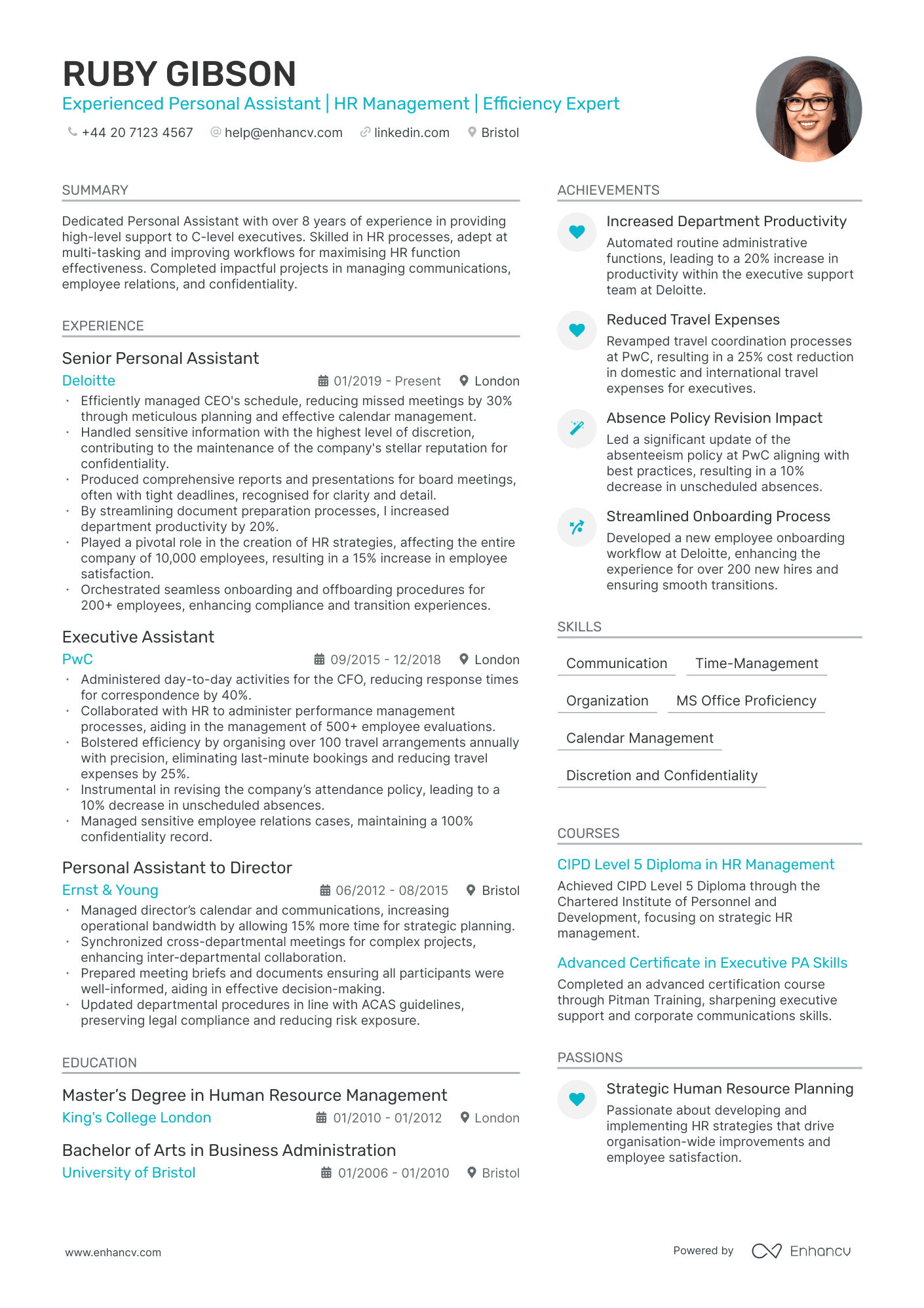 CEO CV Examples & Guide for 2025