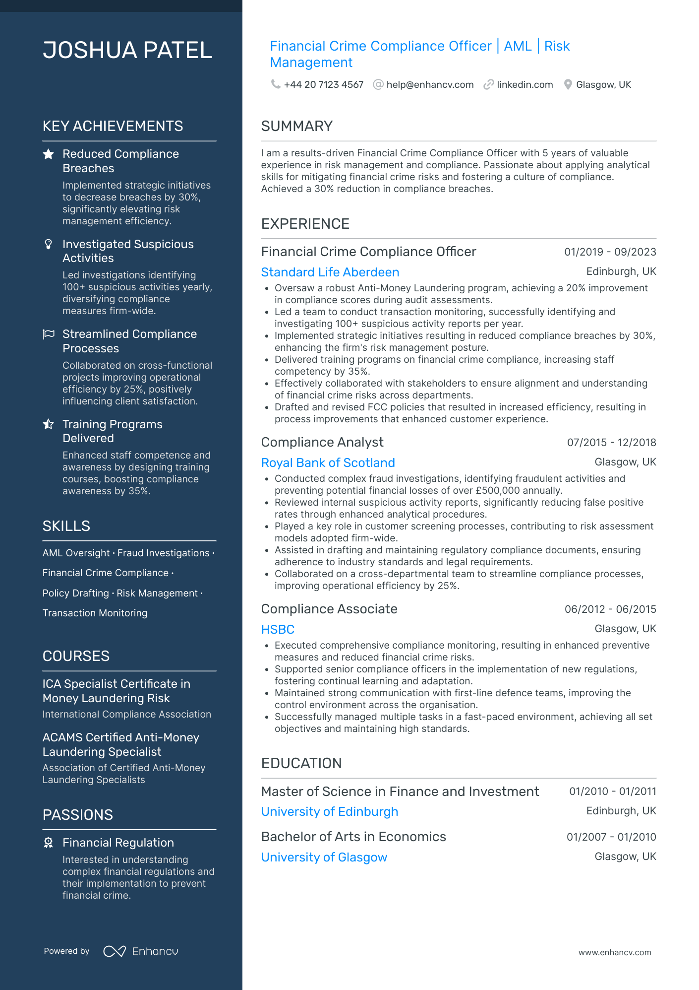 Banking CV Examples & Guide for 2026