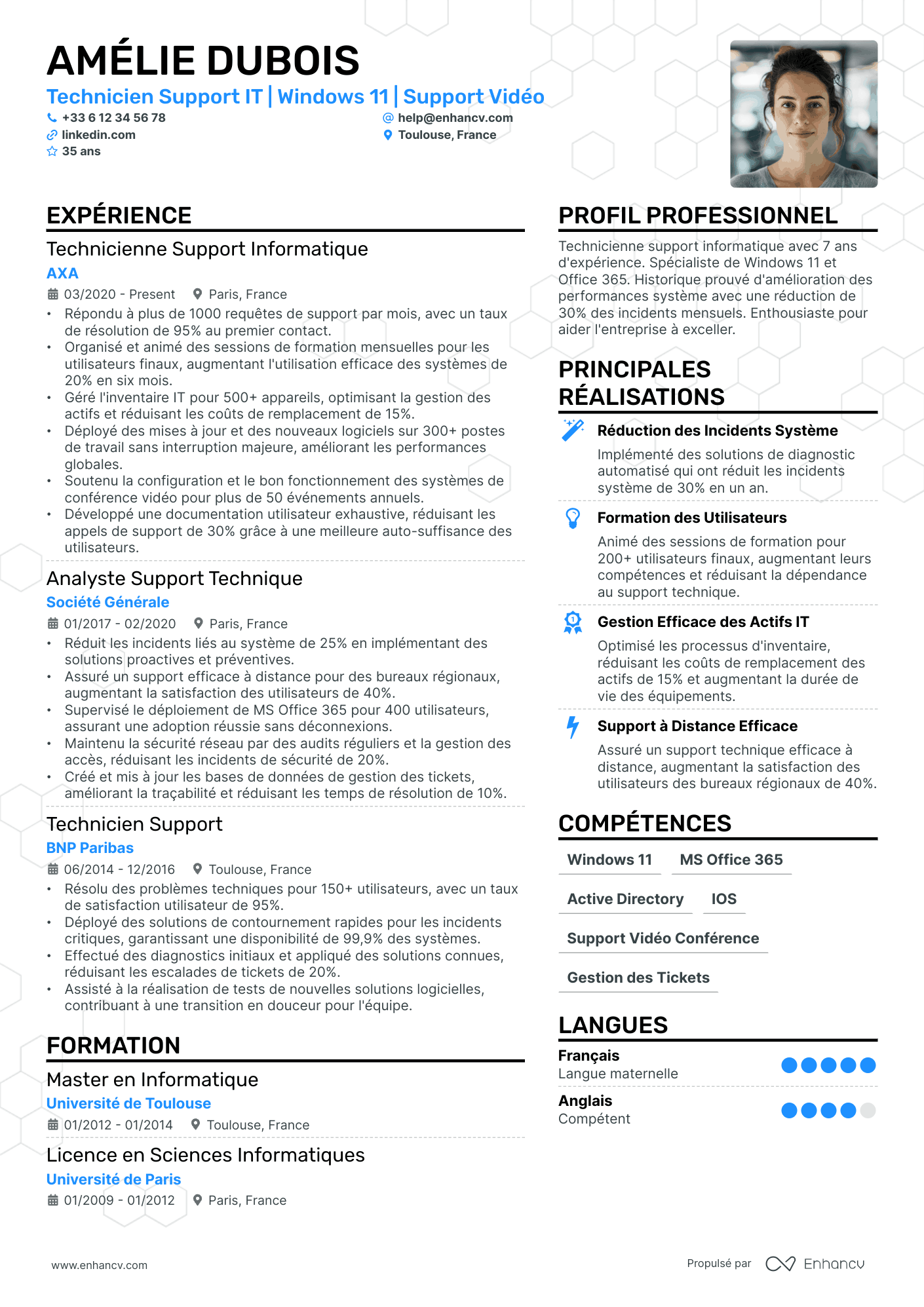 CV Technicien Support Informatique : Conseils et Modèles