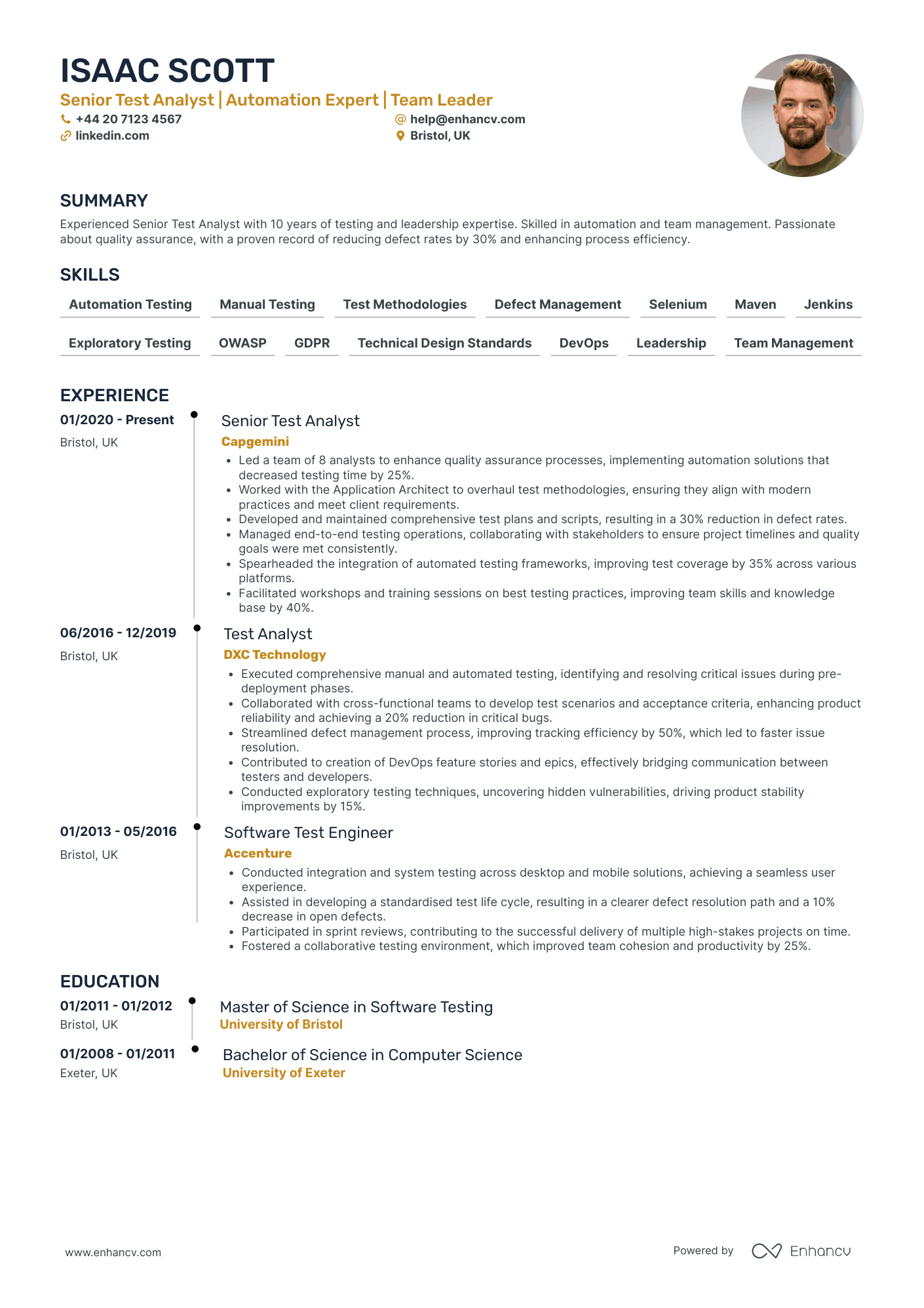 Manual Tester CV Examples & Guide for 2026
