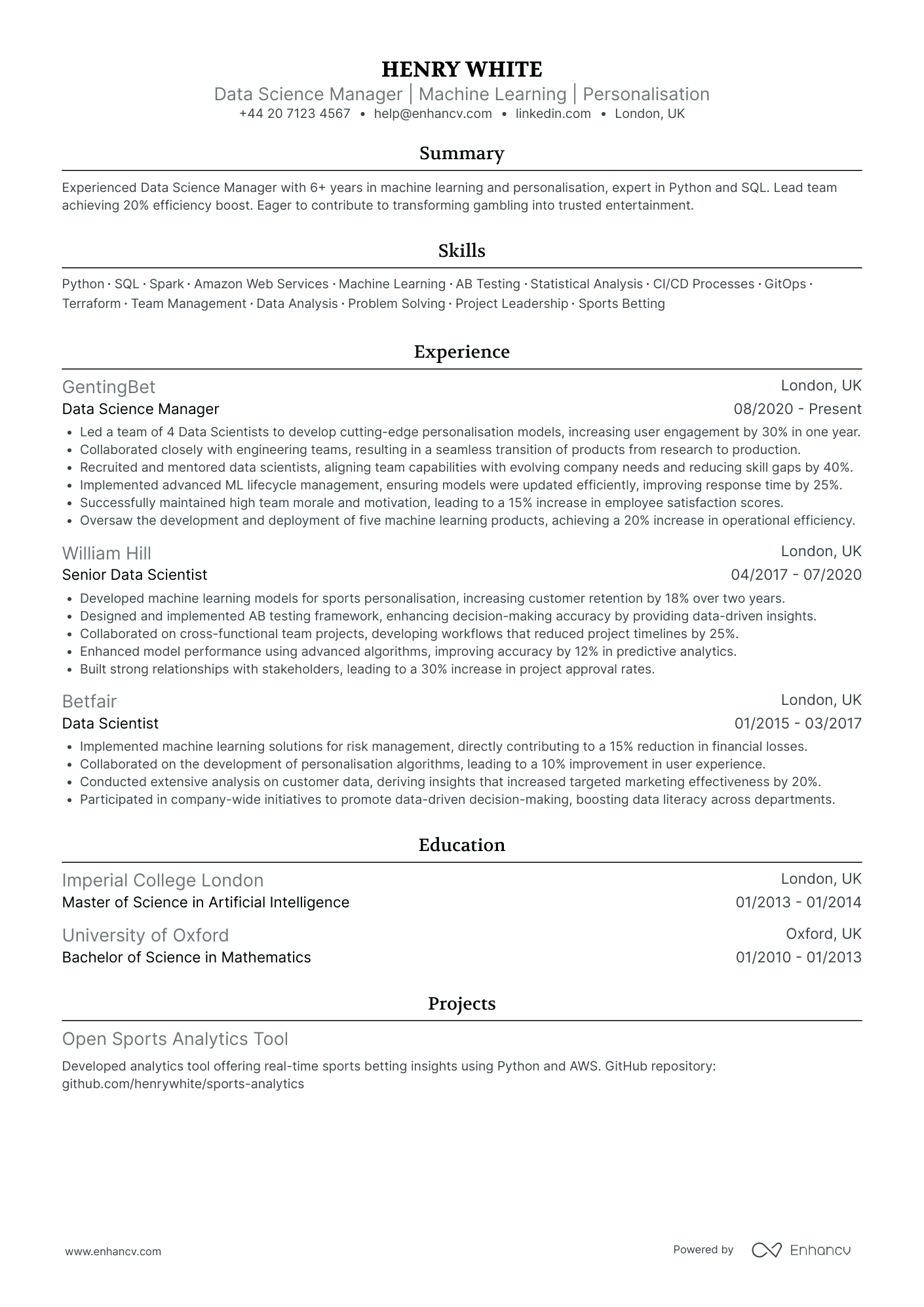Senior Software Engineer CV Examples & Guide for 2026