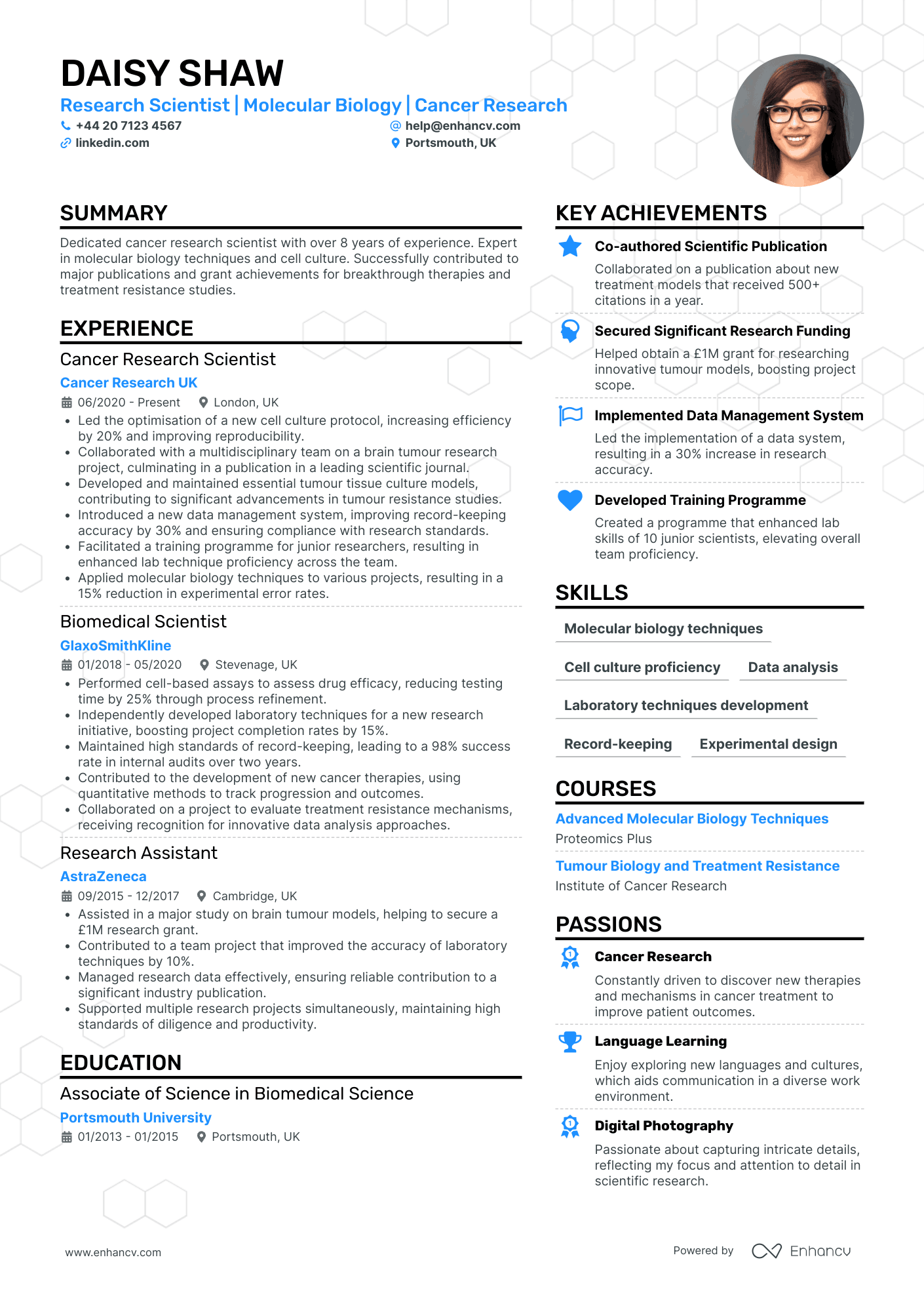Lab Assistant CV Examples & Guide for 2026