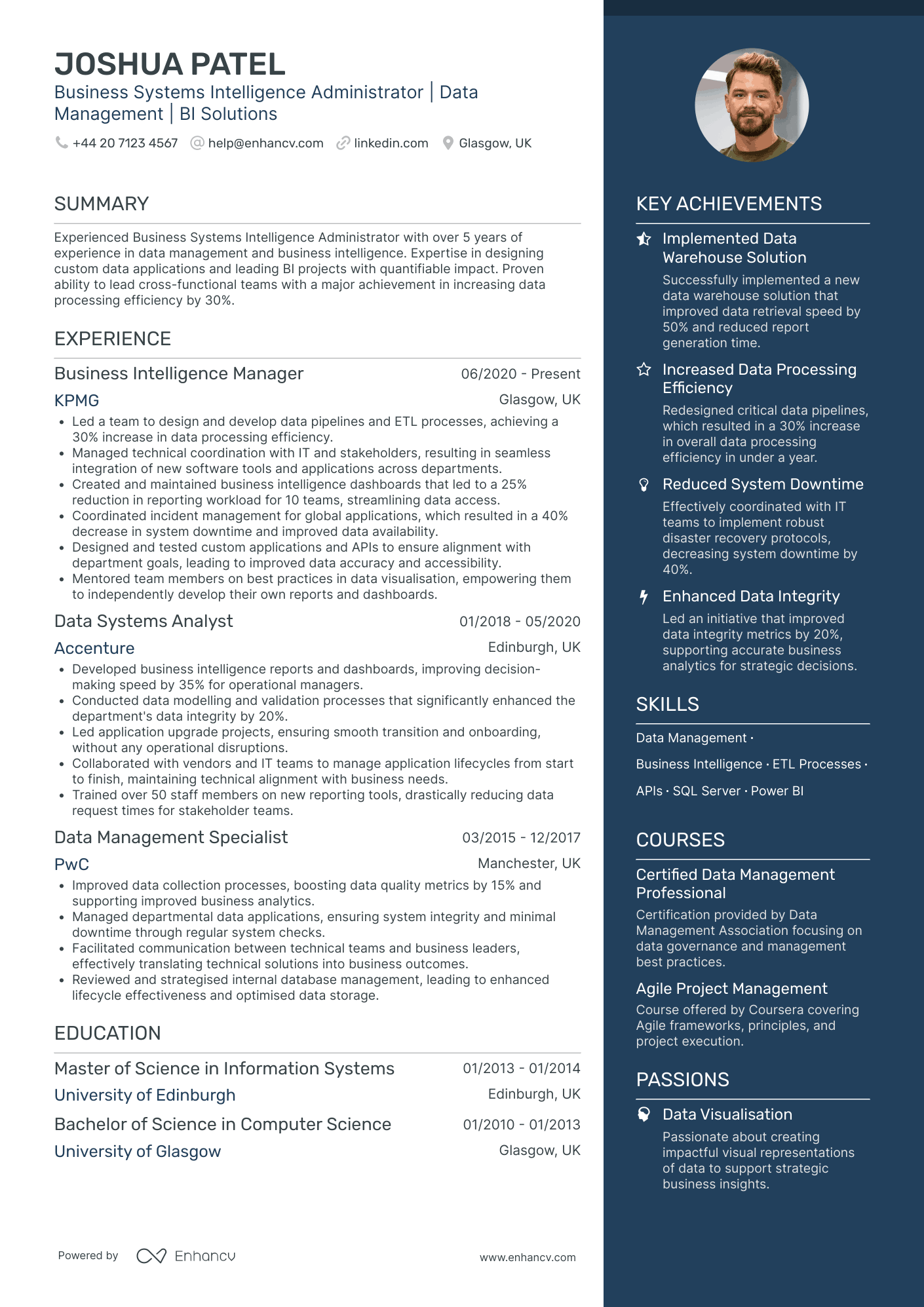 Business Intelligence CV Examples & Guide for 2026