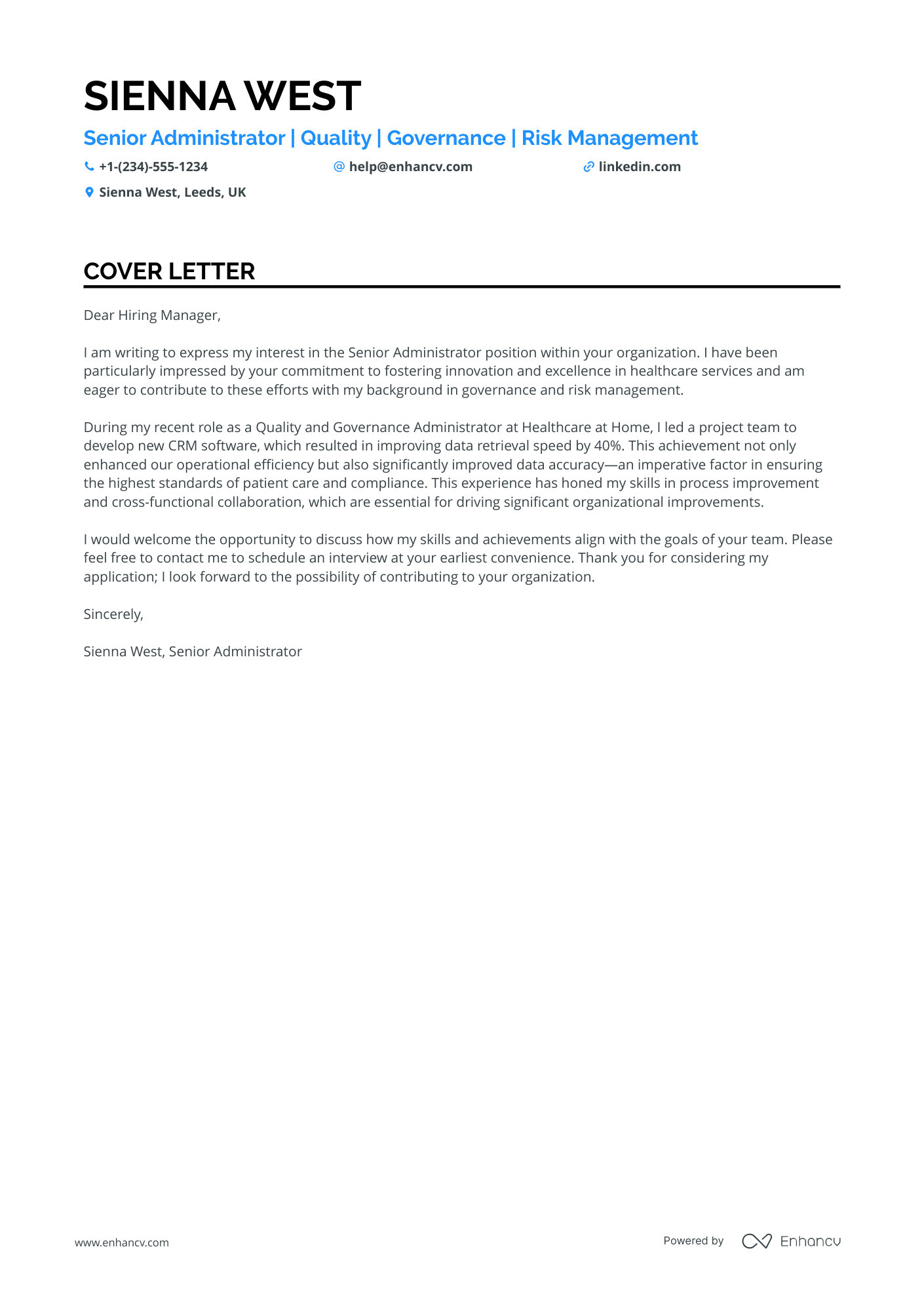 System Administrator Cover Letter Examples & Guide for 2025