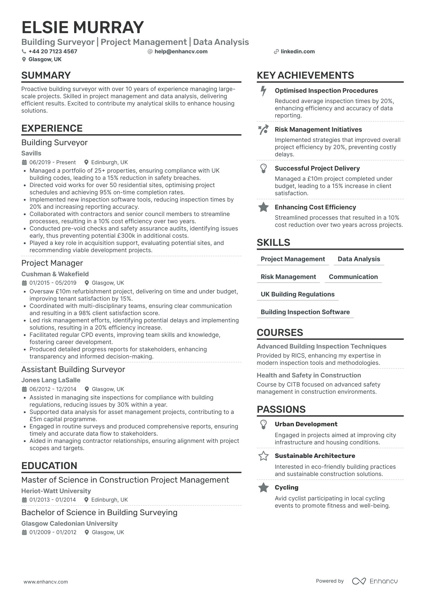 Construction CV Examples & Guide for 2026