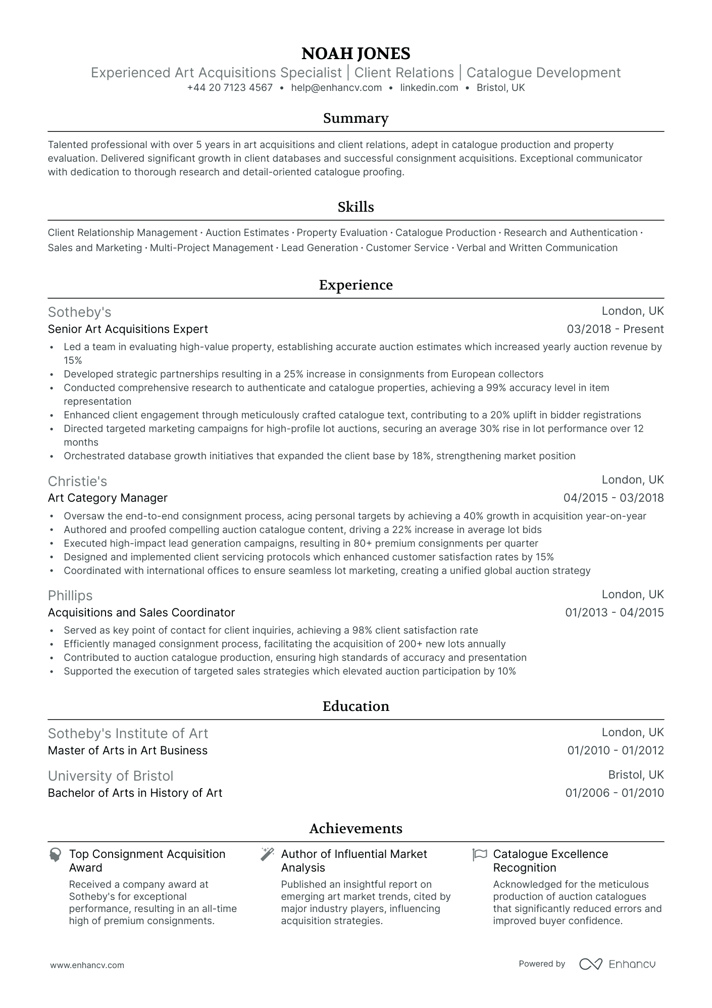 Director CV Examples & Guide for 2025
