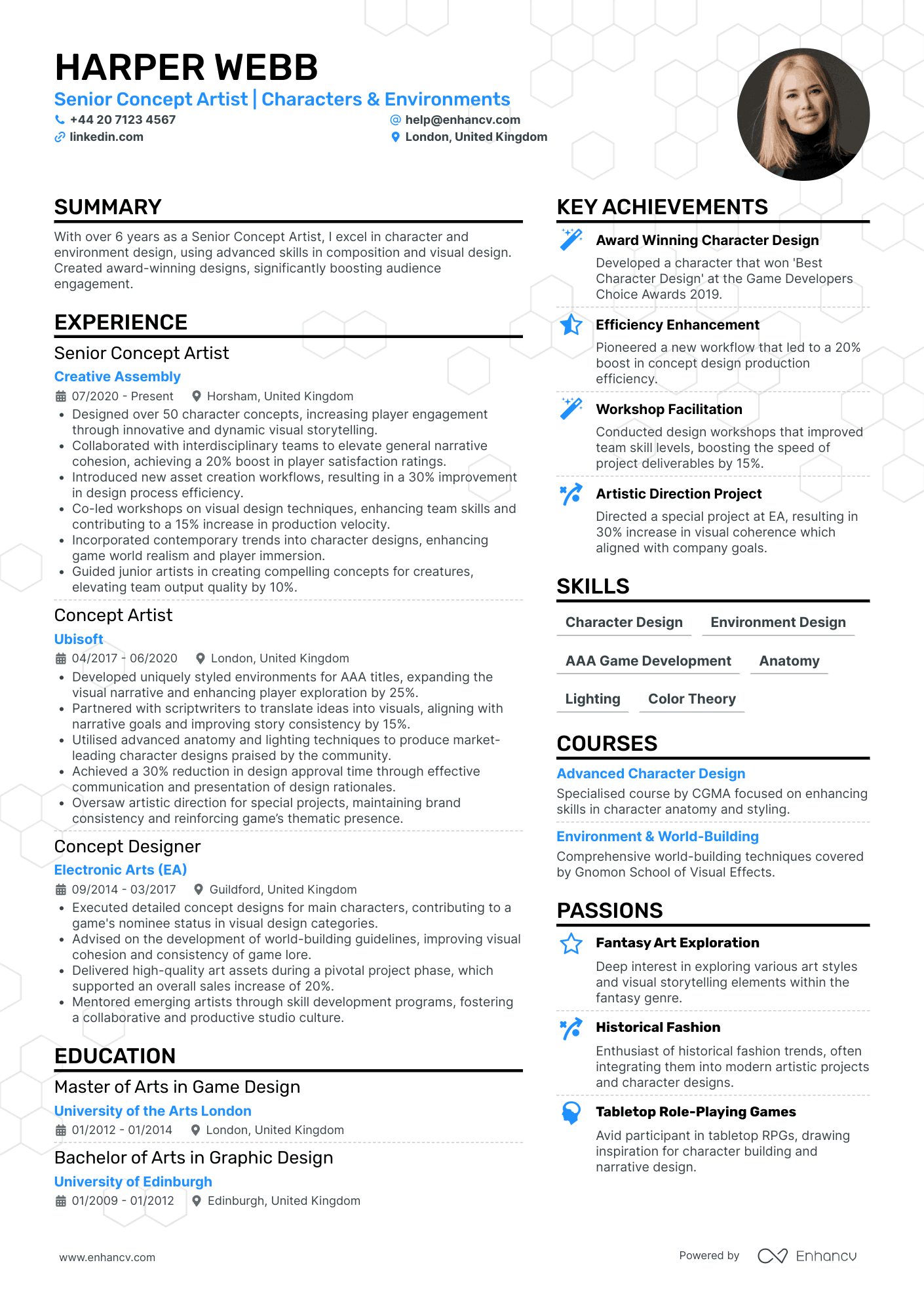 Artist CV Examples & Guide for 2026