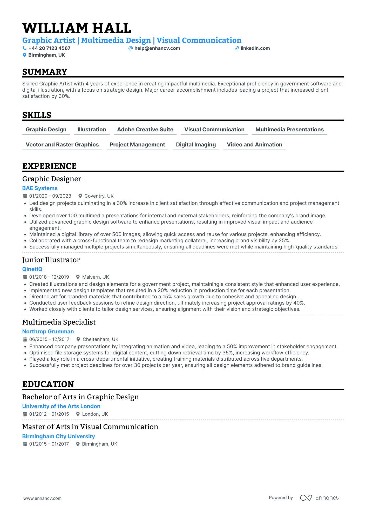 Illustrator CV Examples & Guide for 2026