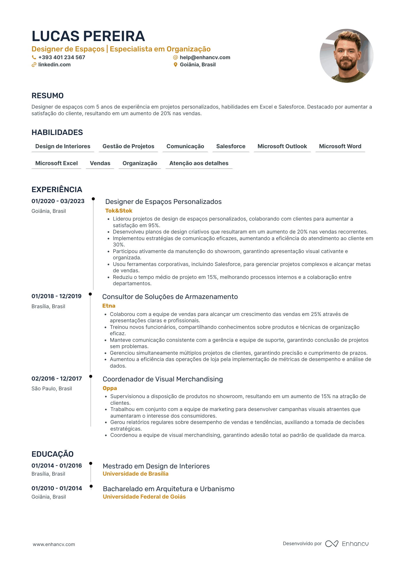 Currículo para Designer Gráfico: Exemplos e Modelos (2026)