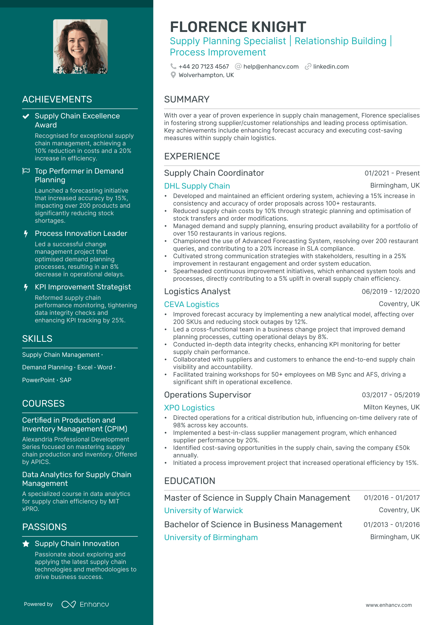 Restaurant CV Examples & Guide for 2025