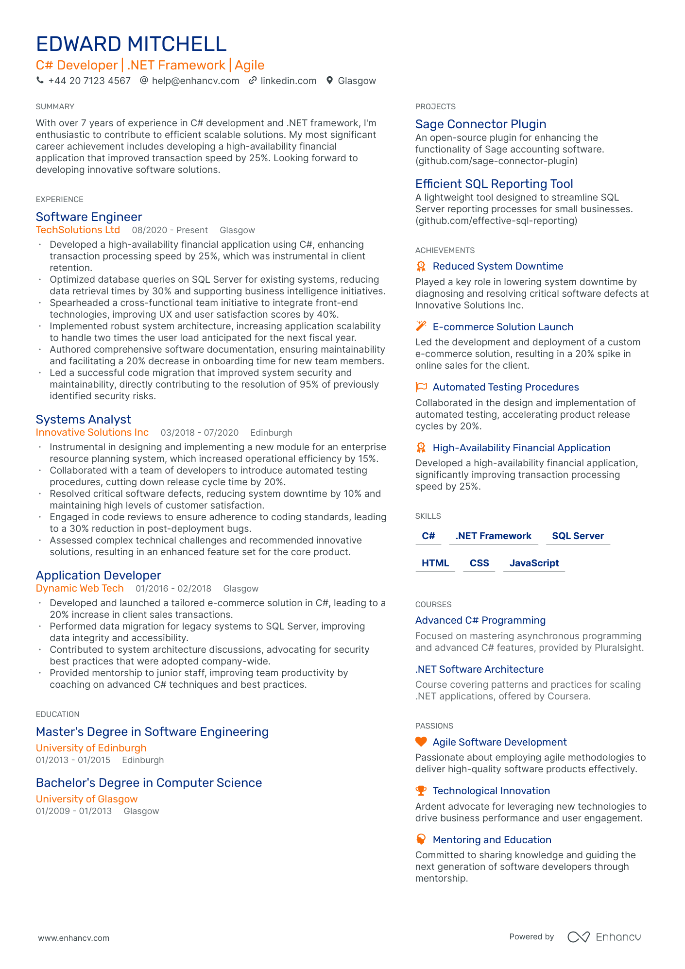 Junior Software Developer CV Examples & Guide for 2025
