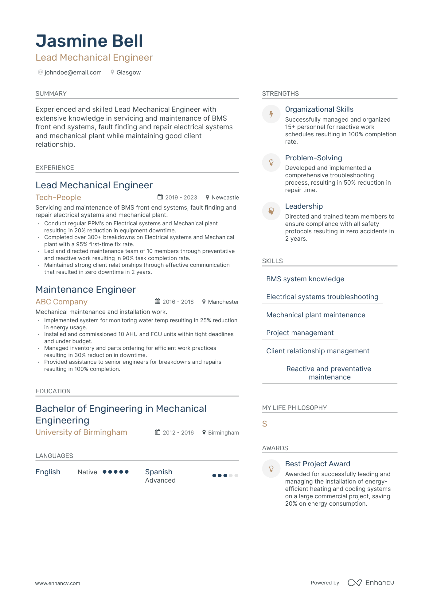 3 Mechanical Engineer CV Examples for 2023