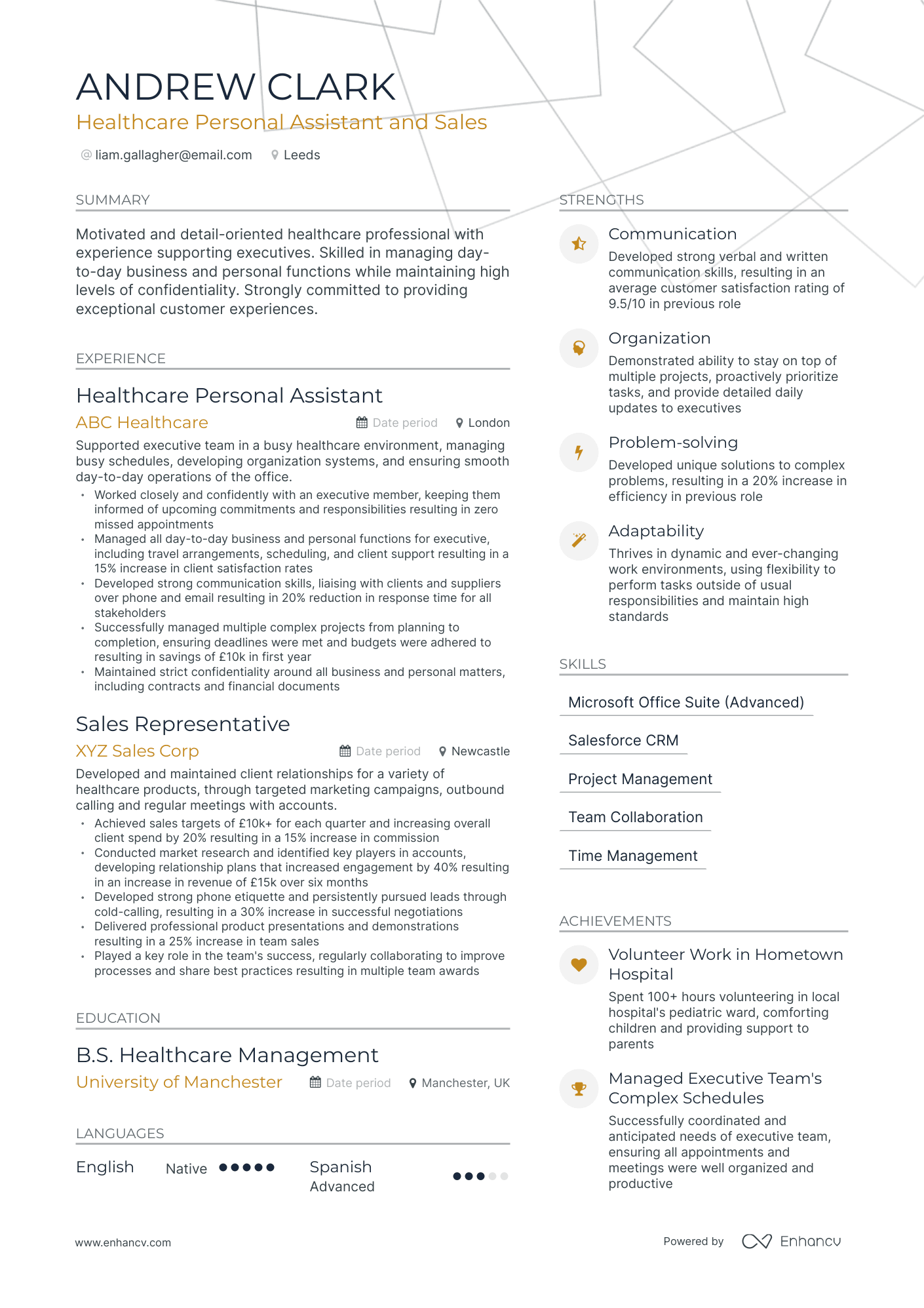 3 Personal Assistant CV Examples for 2023