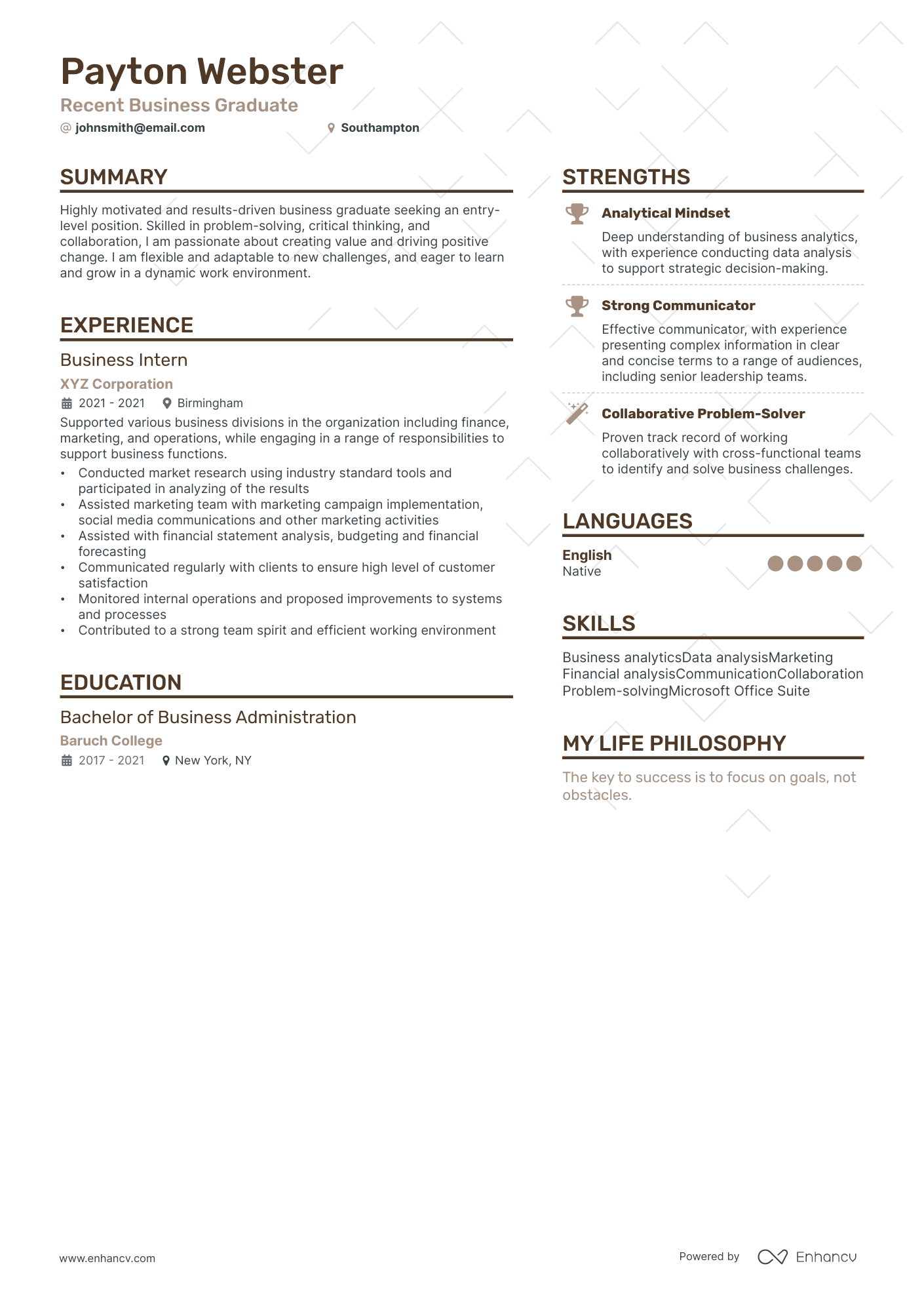 3 General Manager CV Examples for 2024