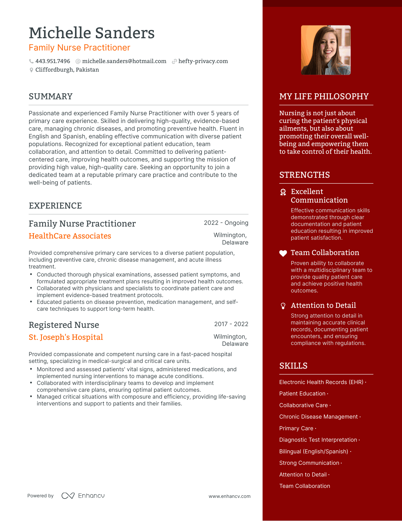 3 Family Nurse Practitioner Resume Examples How To Guide For 2024 3 Family Nurse Practitioner Resume Examples How To Guide For 2024