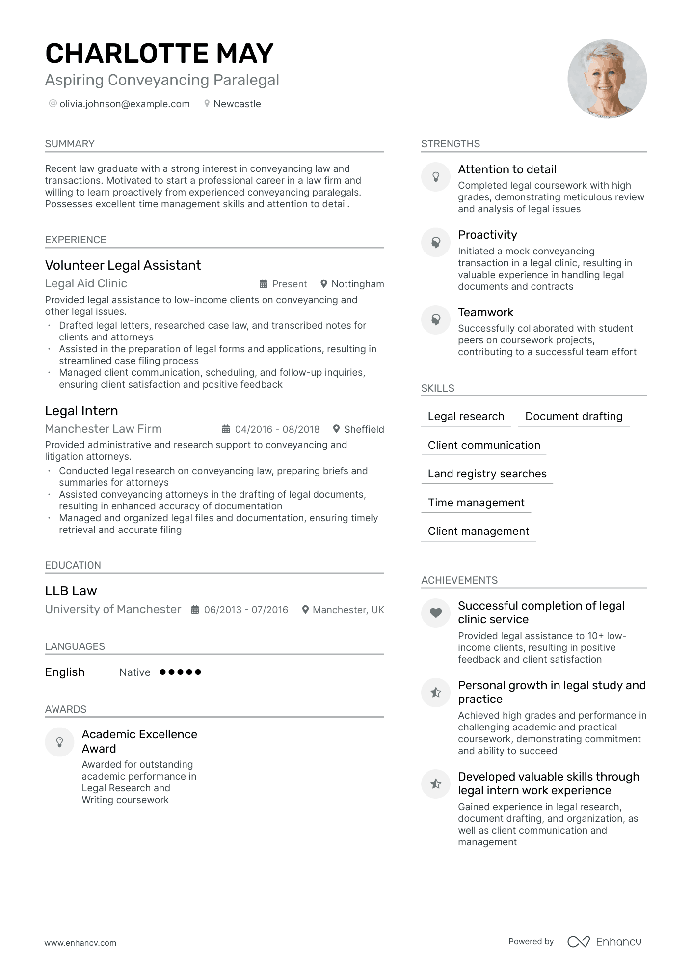 3 Paralegal CV Examples for 2024