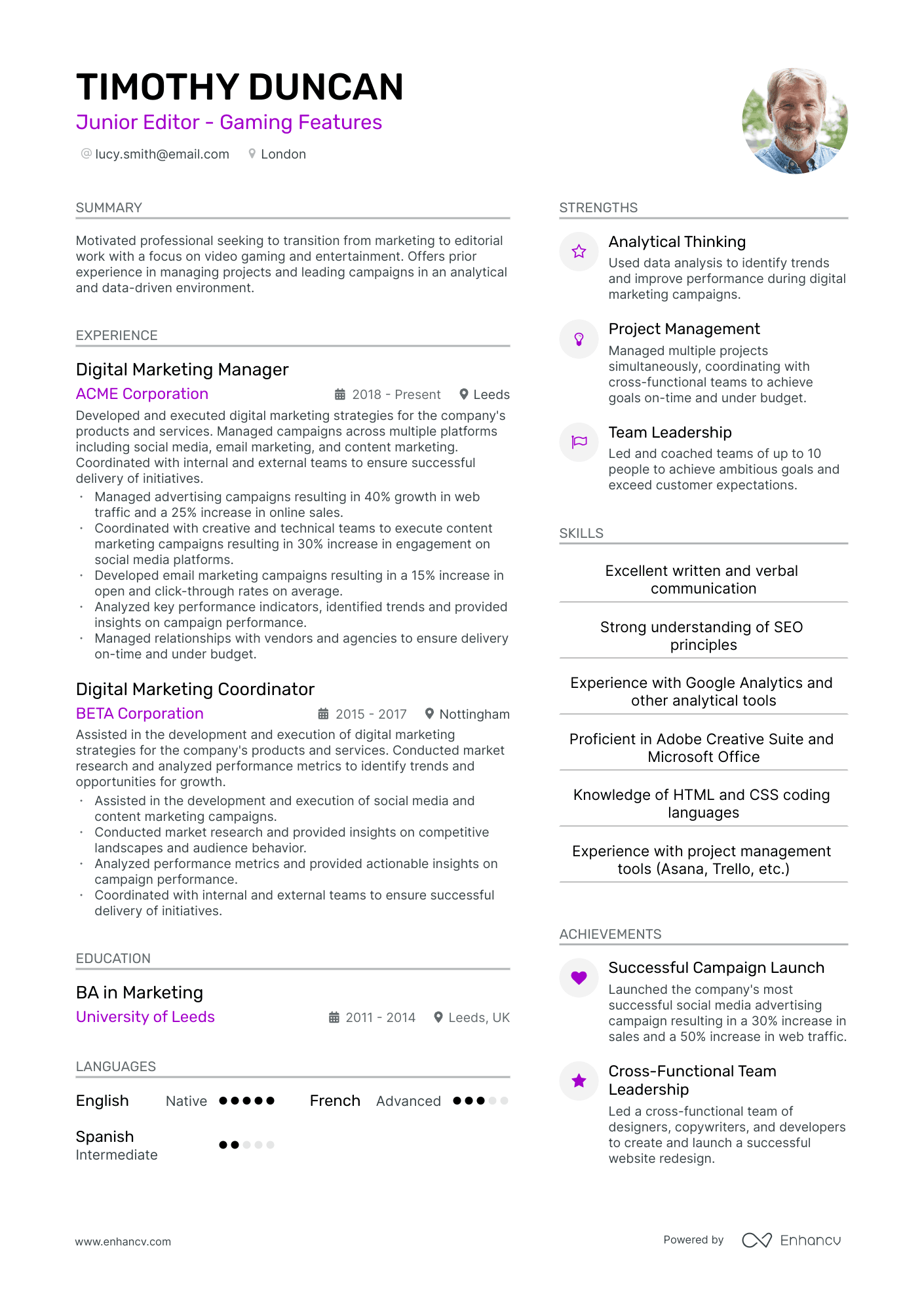 3 Freelance Writer CV Examples for 2024