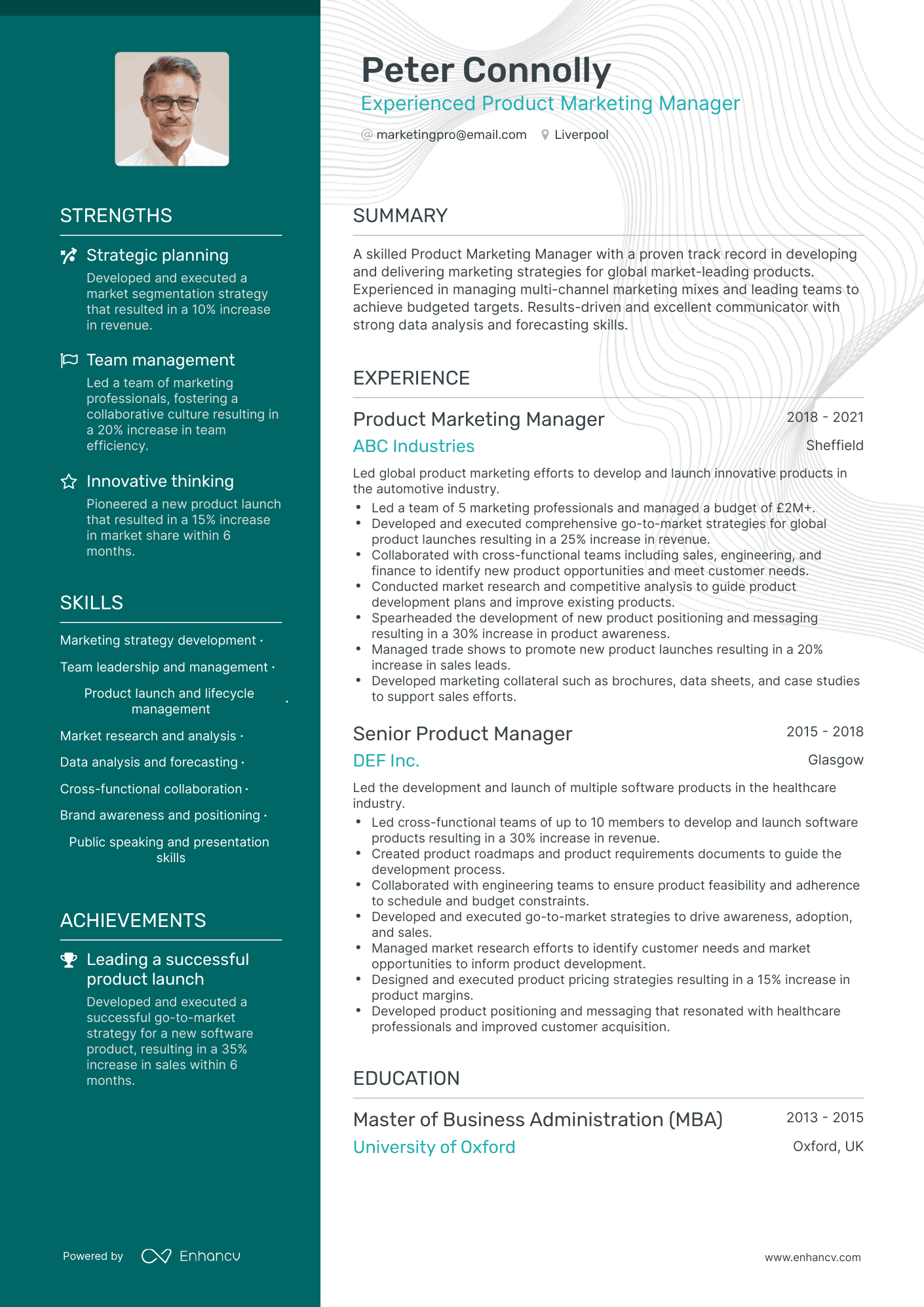 3 Product Marketing Manager CV Examples for 2023