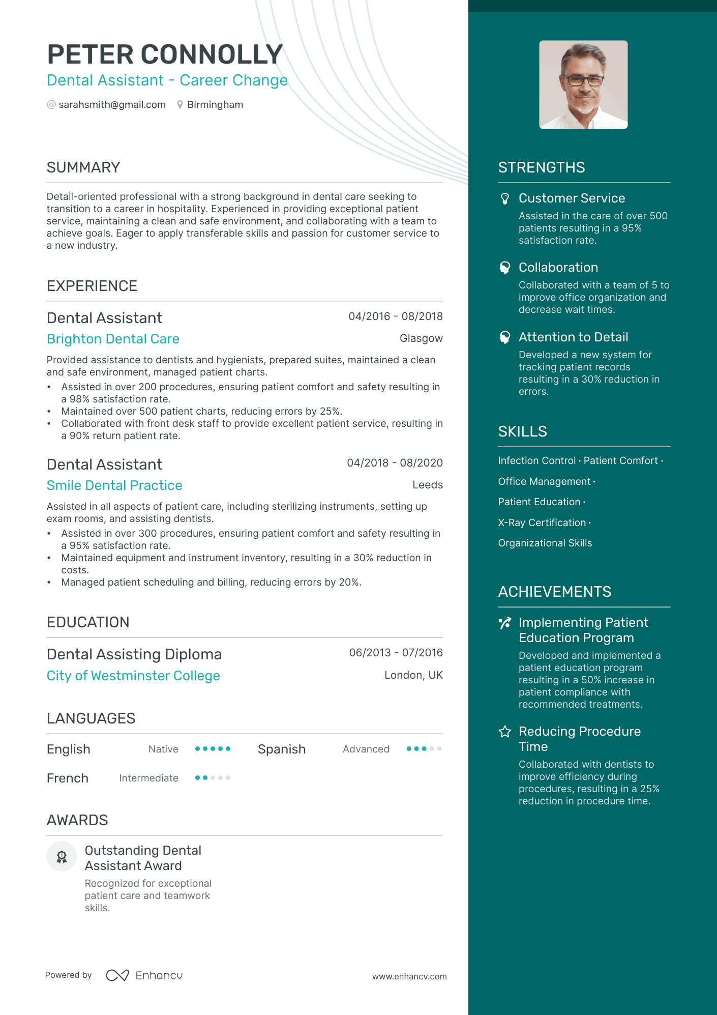 3 Dental Assistant CV Examples for 2024 3 Dental Assistant CV Examples for 2024