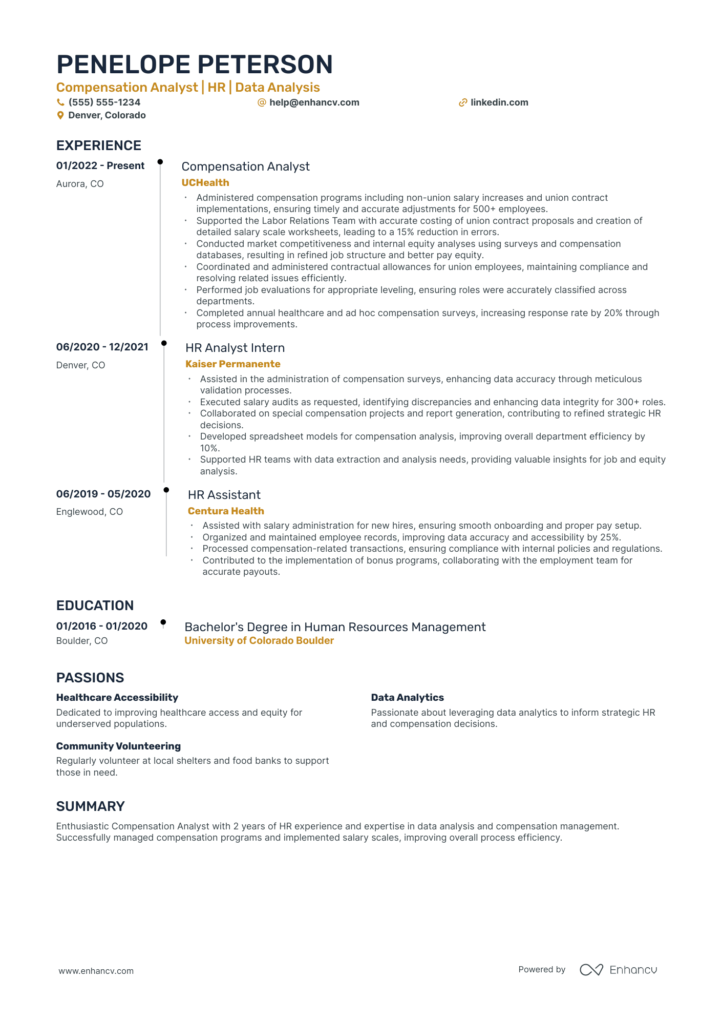 6 Successful Compensation Analyst Resume Examples And Writing Tips for 2024