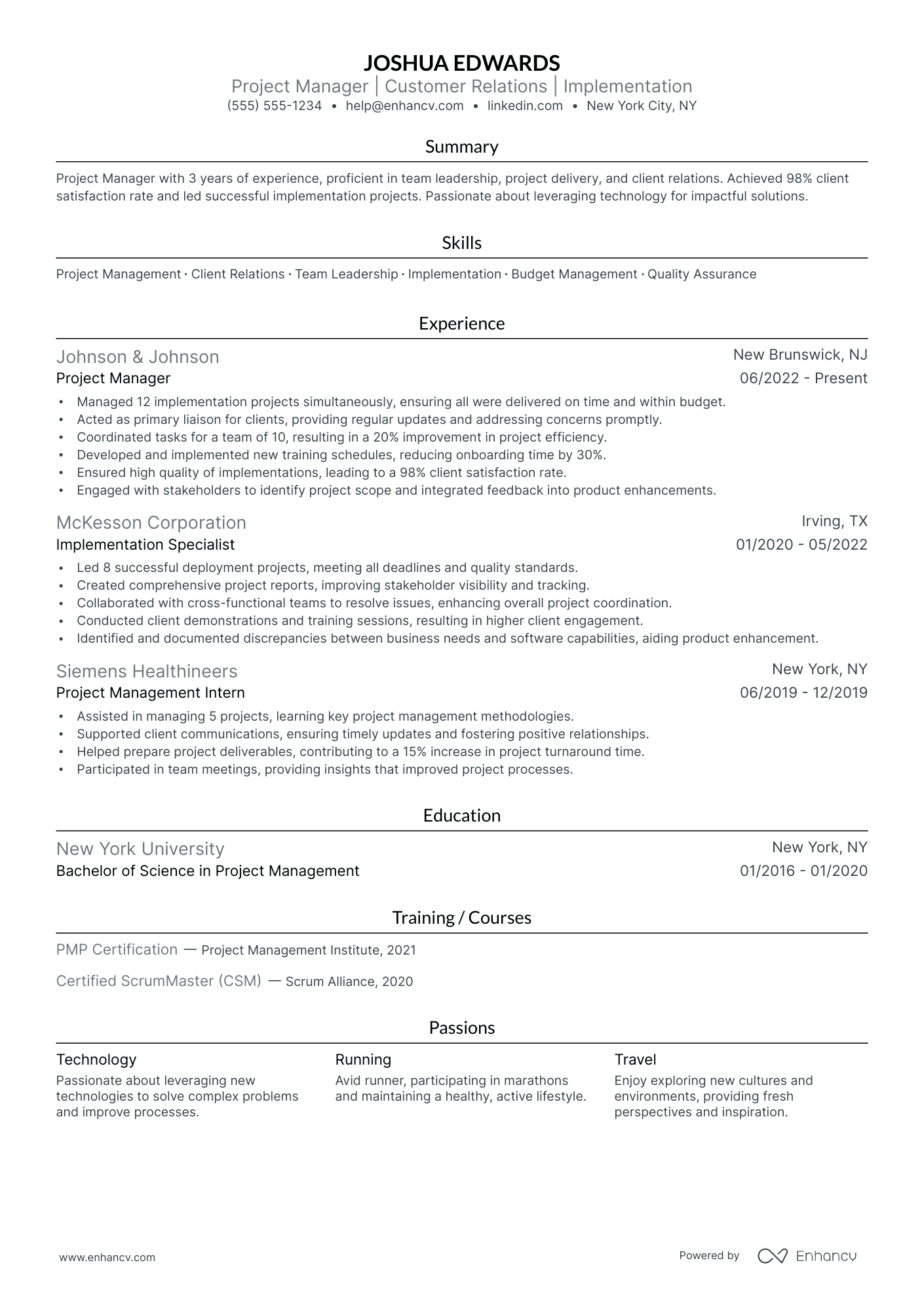 6 Successful Revenue Manager Resume Examples And Writing Tips for 2024